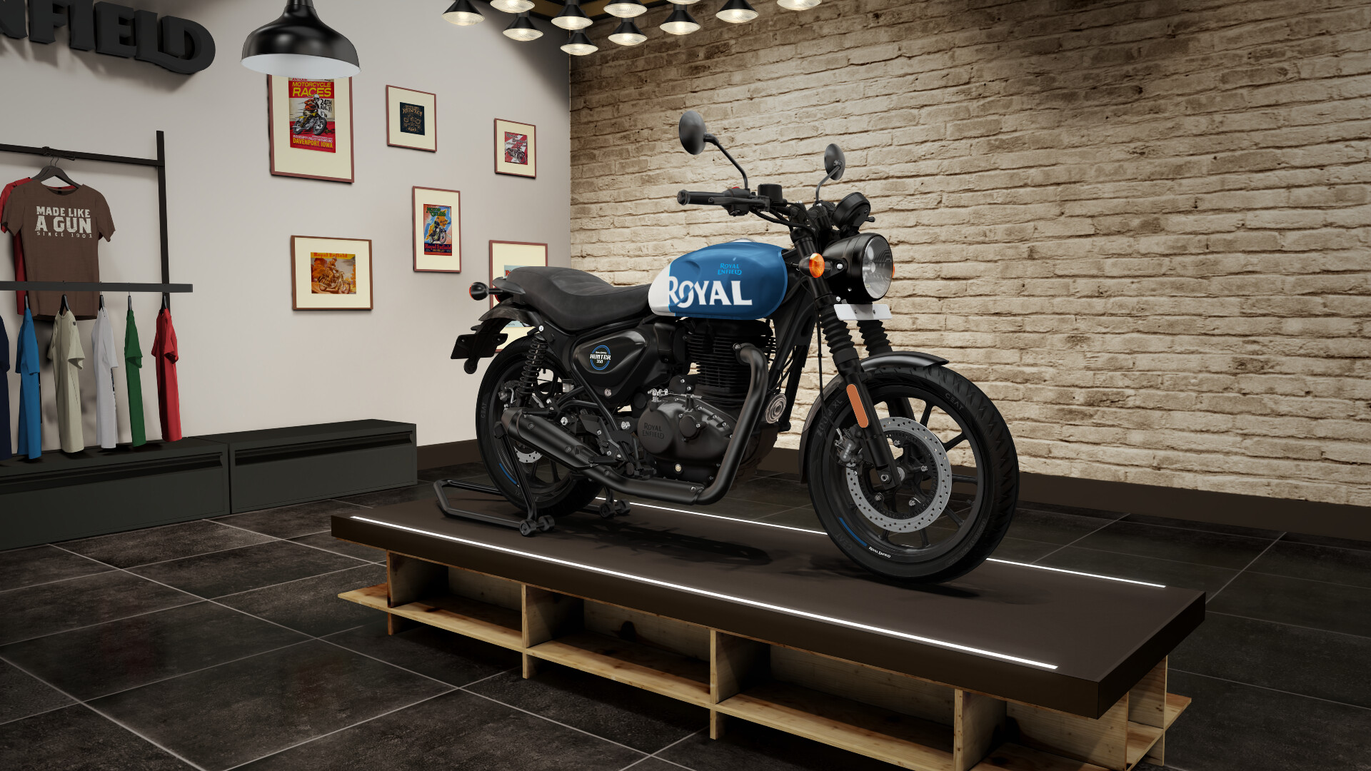 ArtStation - Hunter 350 Royal Enfield