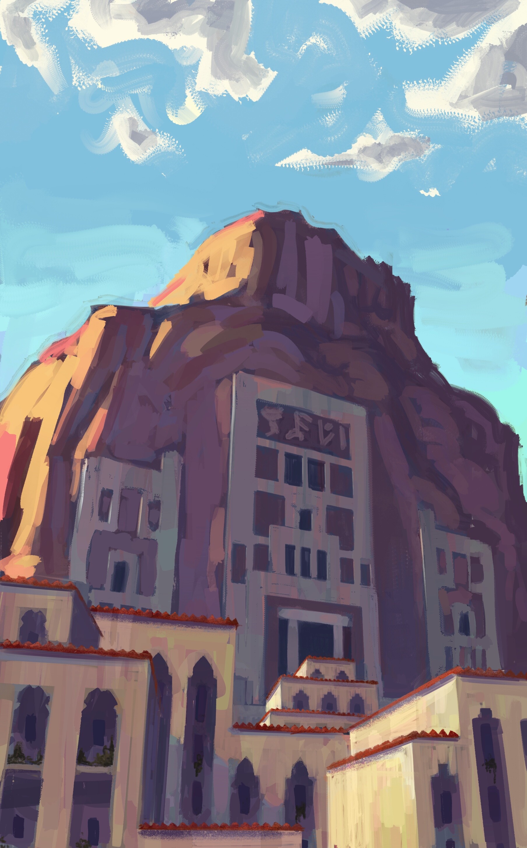 ArtStation - The City of the Sphinx - the Sphinx's Lair