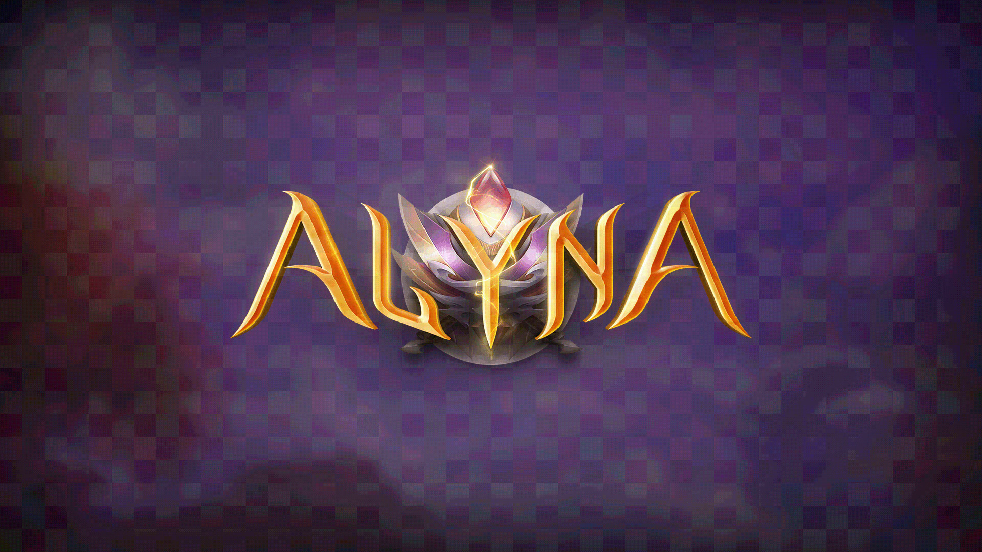 ArtStation - Game logo - Alyna