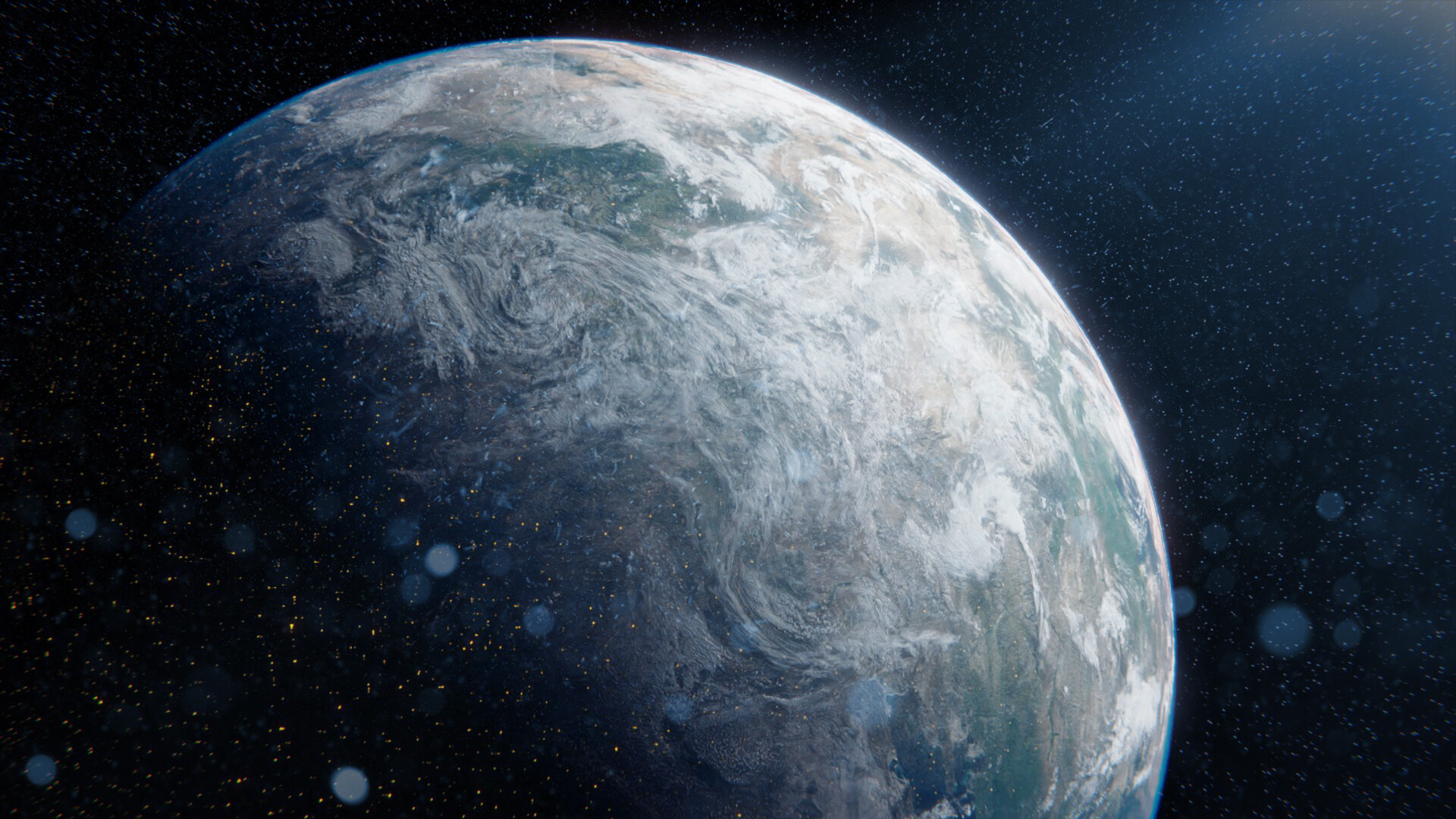 ArtStation - Realistic Planet Render 3