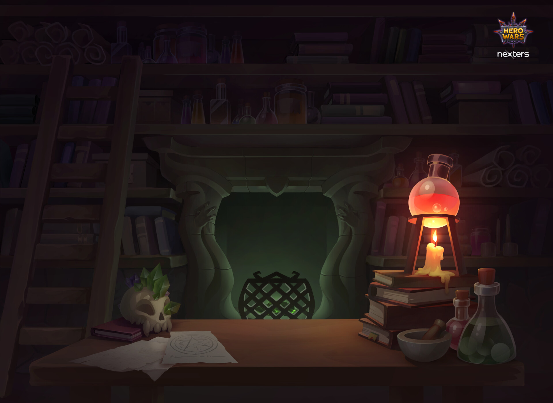 ArtStation - Background Hero Wars