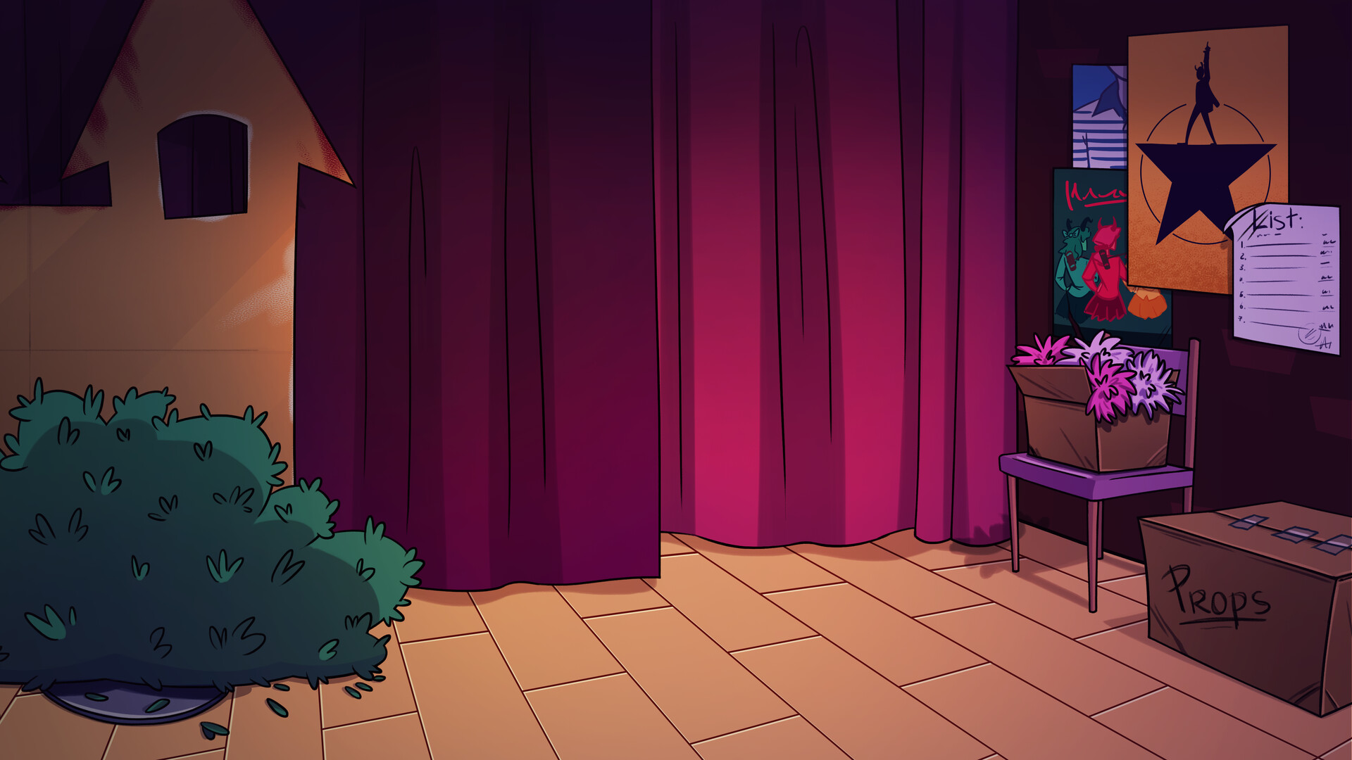 ArtStation - some more backgrounds for animation