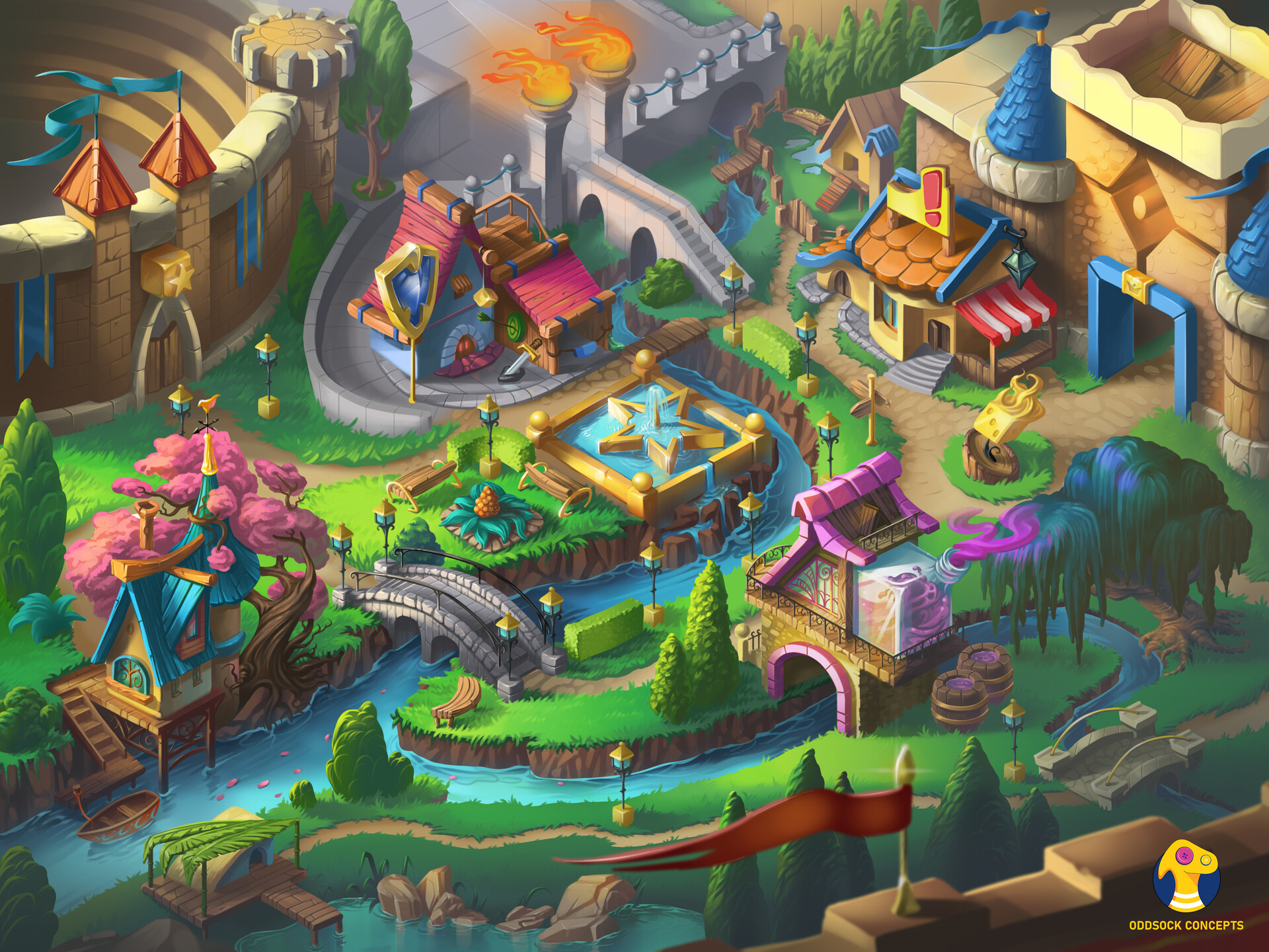 ArtStation - Dice City