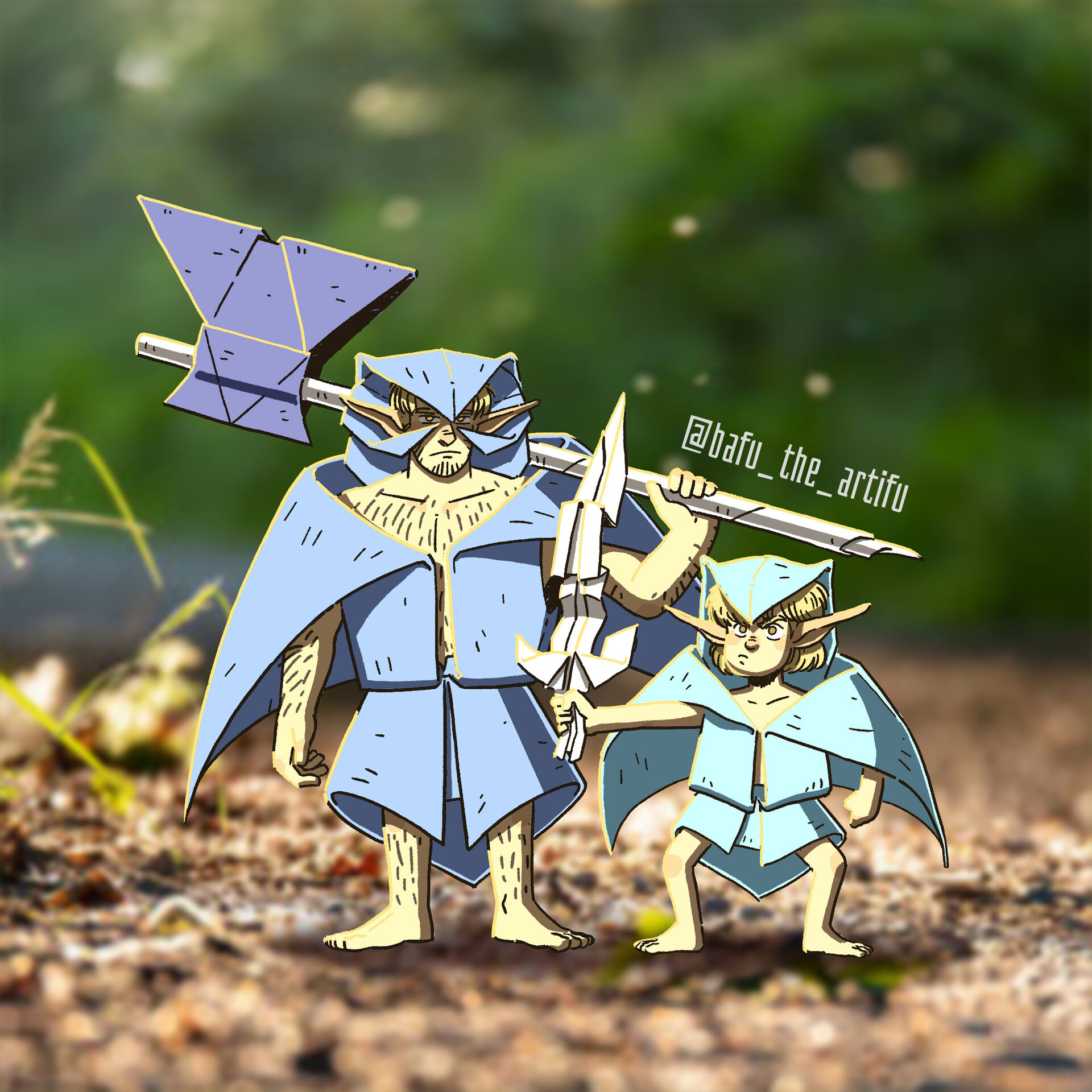 ArtStation - The Origami Nation