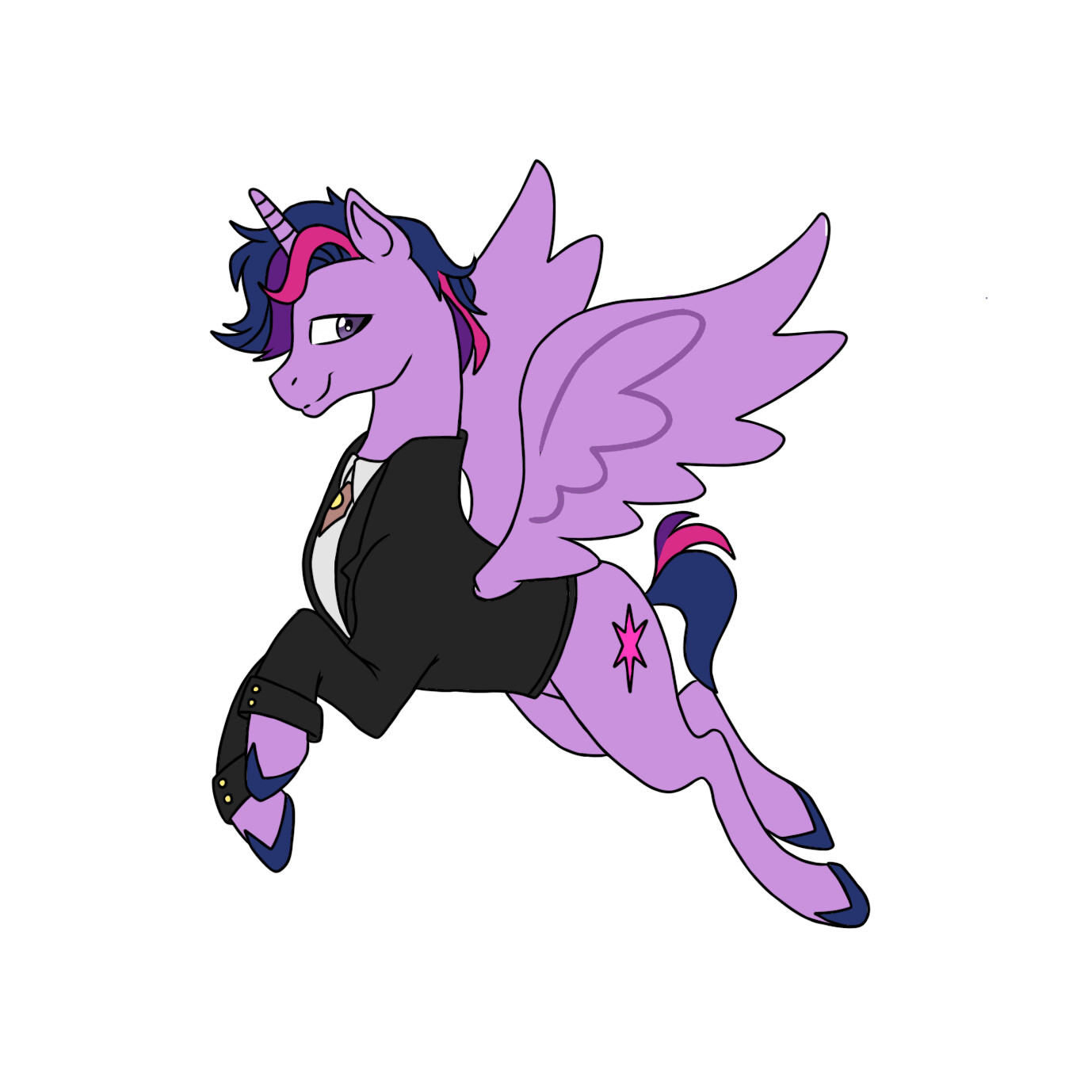 ArtStation - Twilight sparkle ( male version )