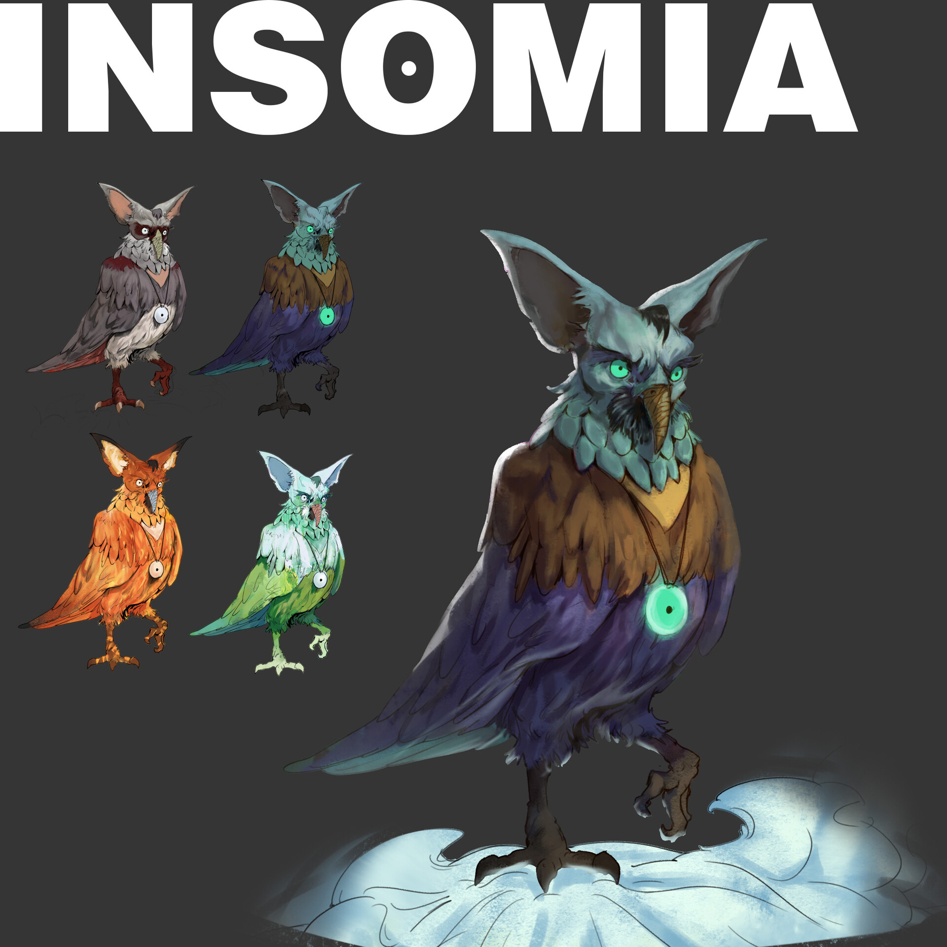 ArtStation - INSOMIA (Atomhawk design challenge)