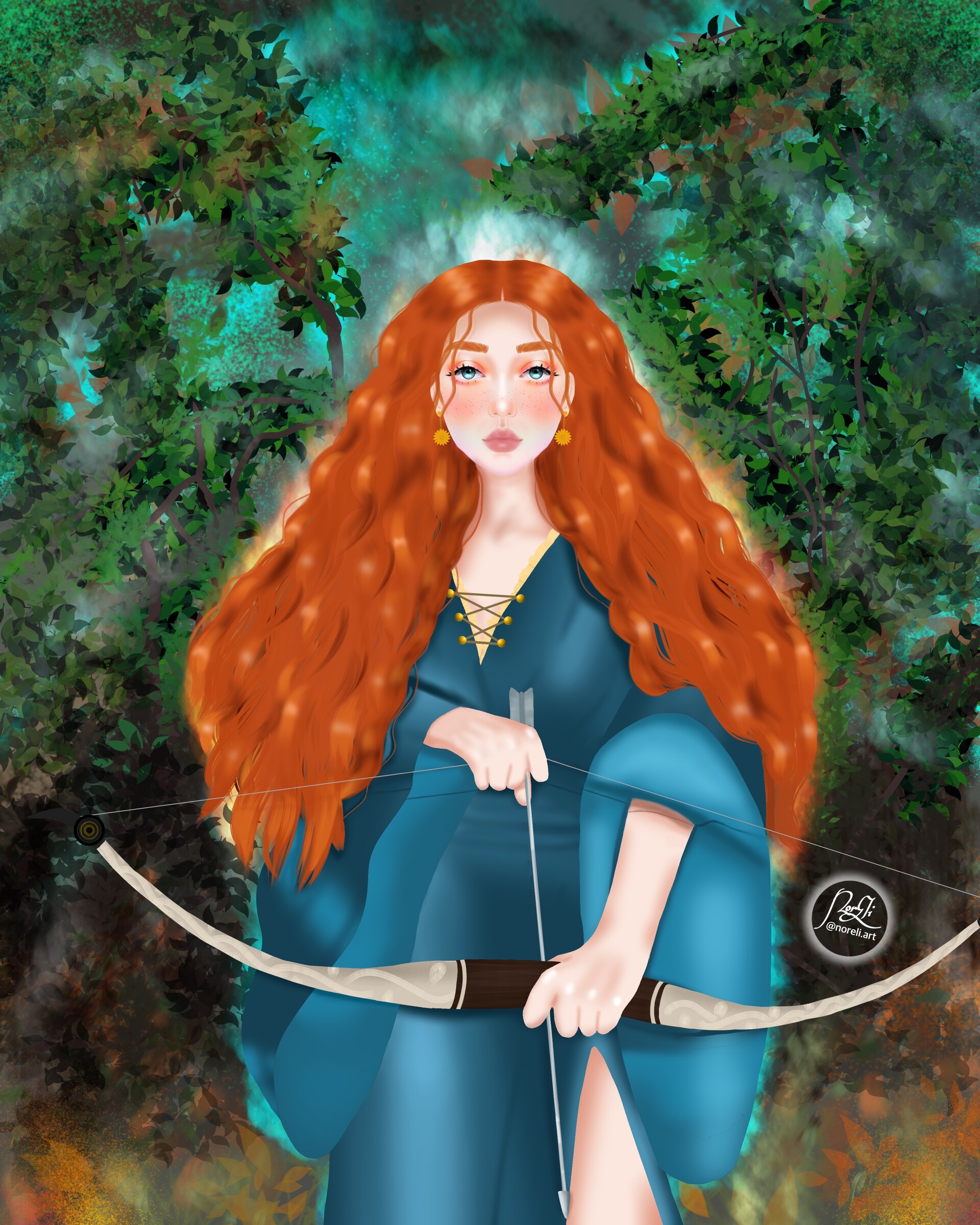 ArtStation - Merida fanart