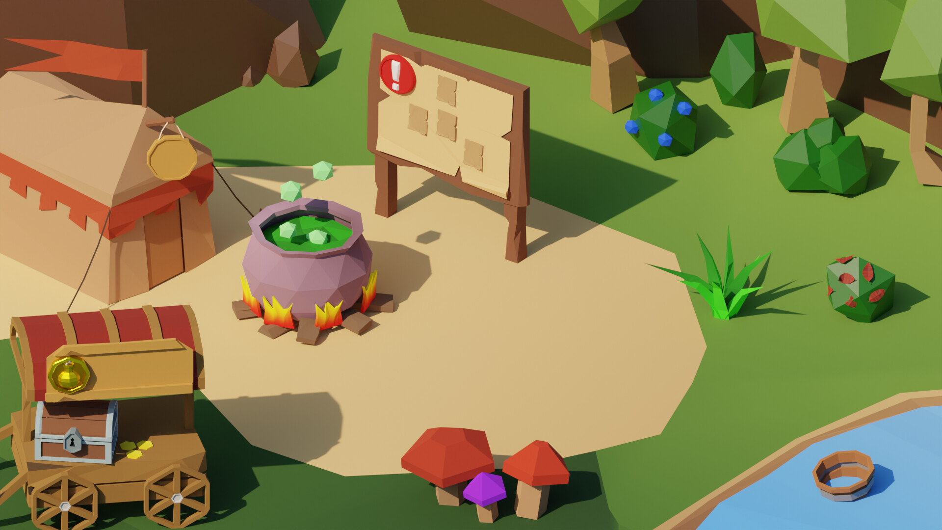 ArtStation - Potion Quest - Craft RPG Game