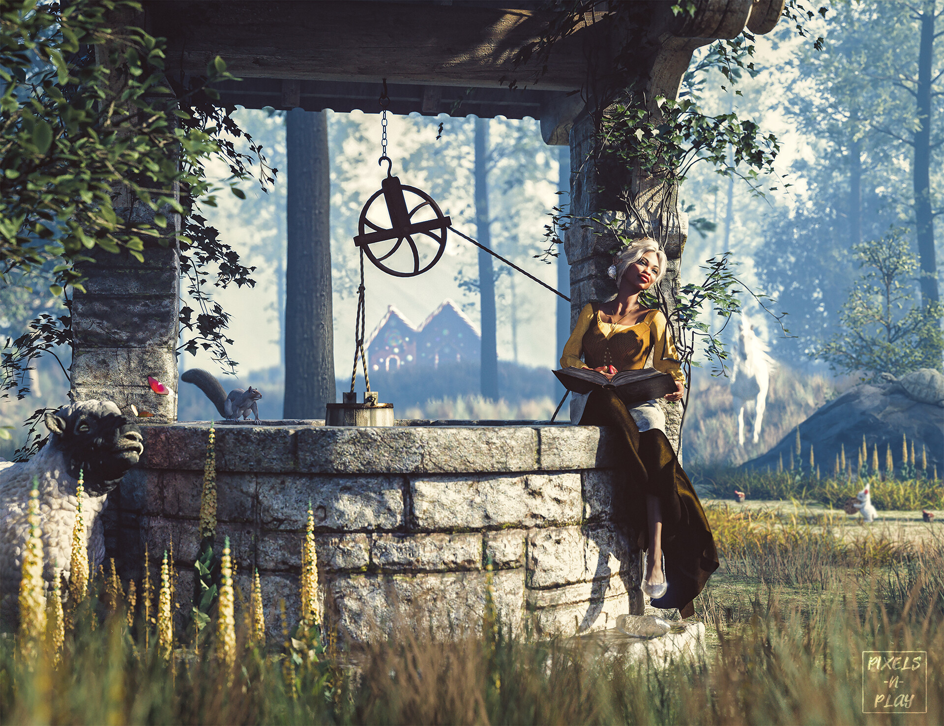 ArtStation - Storybook Afternoon