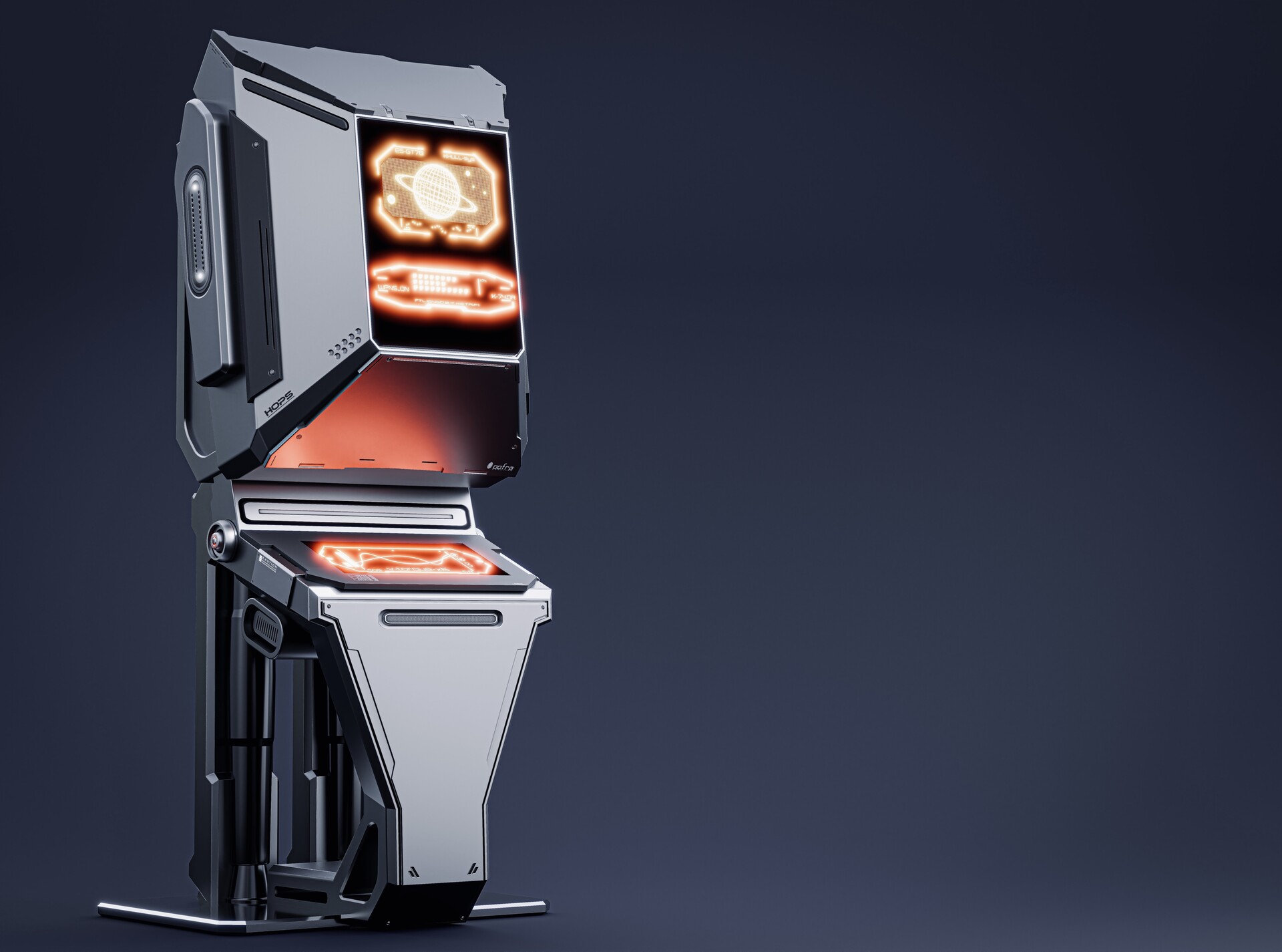 ArtStation - Sci Fi Terminal Concept