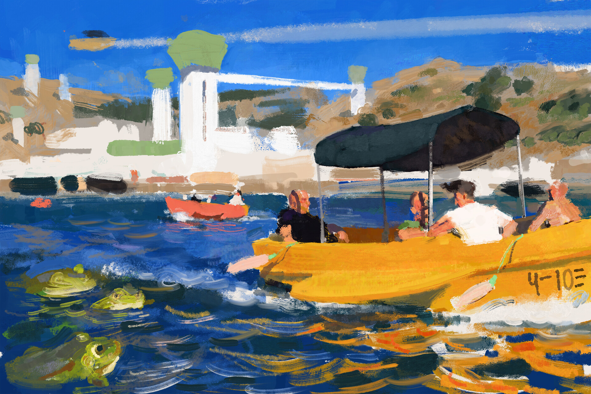 ArtStation - Boat Ride