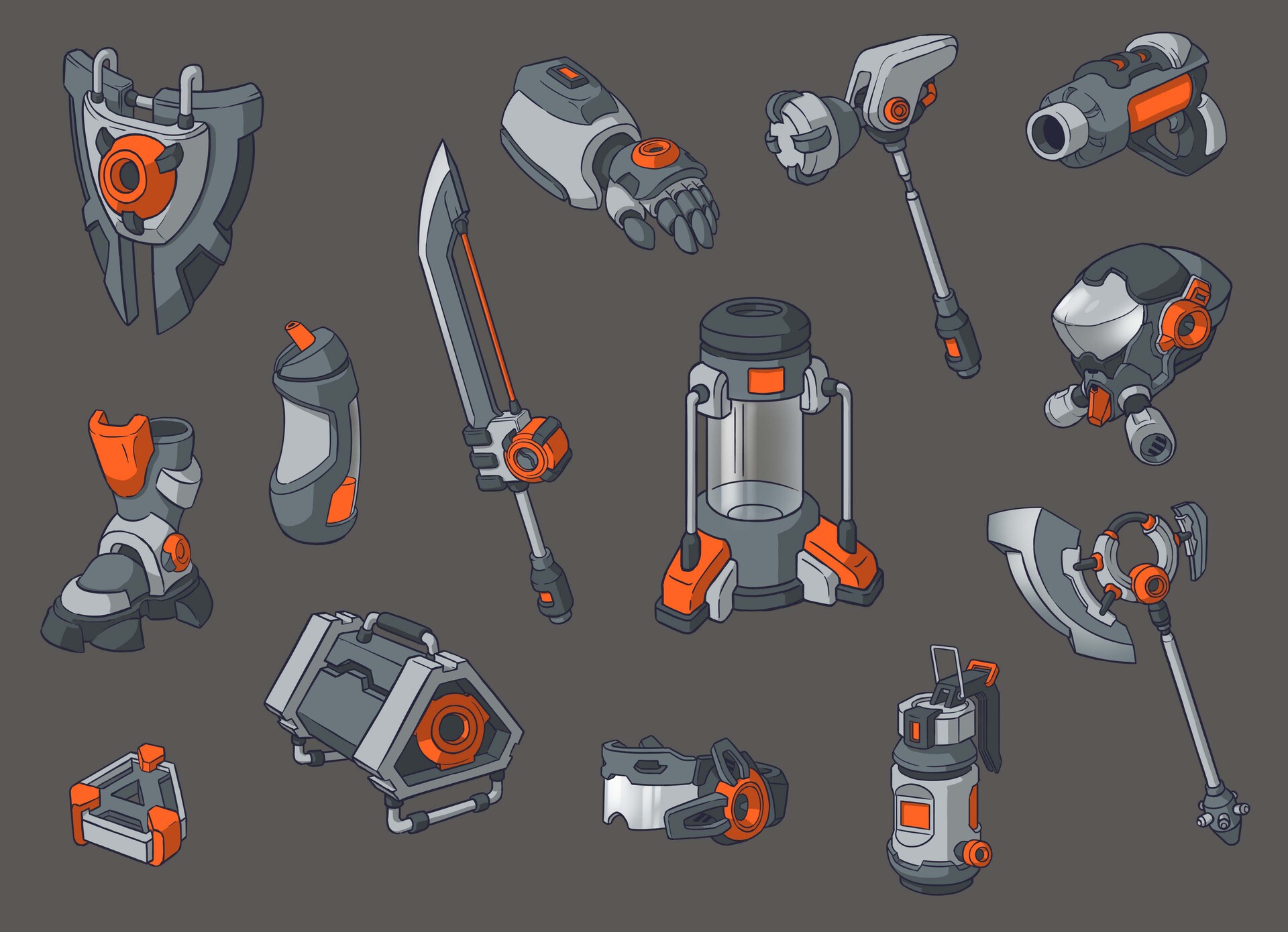 ArtStation - Sci-fi set