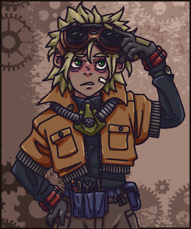 ArtStation - Pretty engineer boy