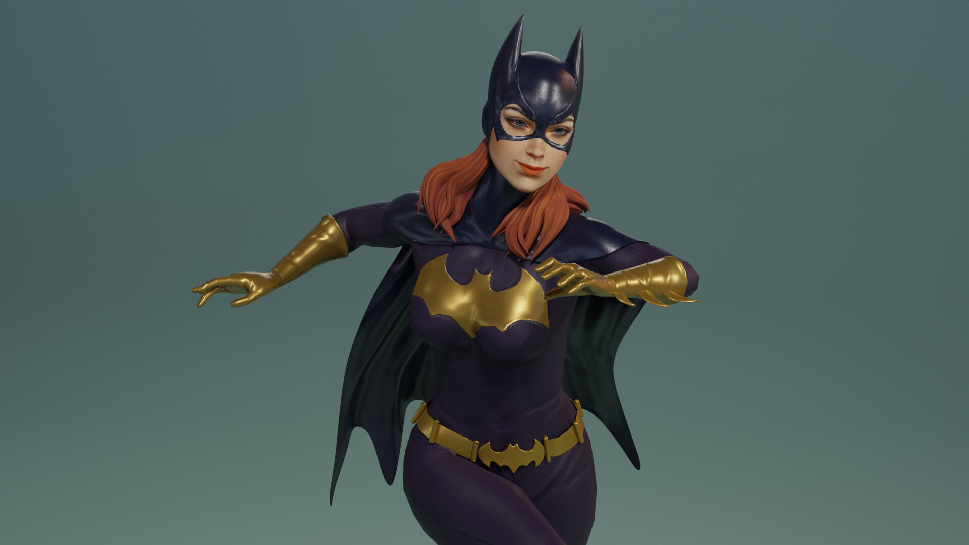 ArtStation - Batgirl Video Game Model