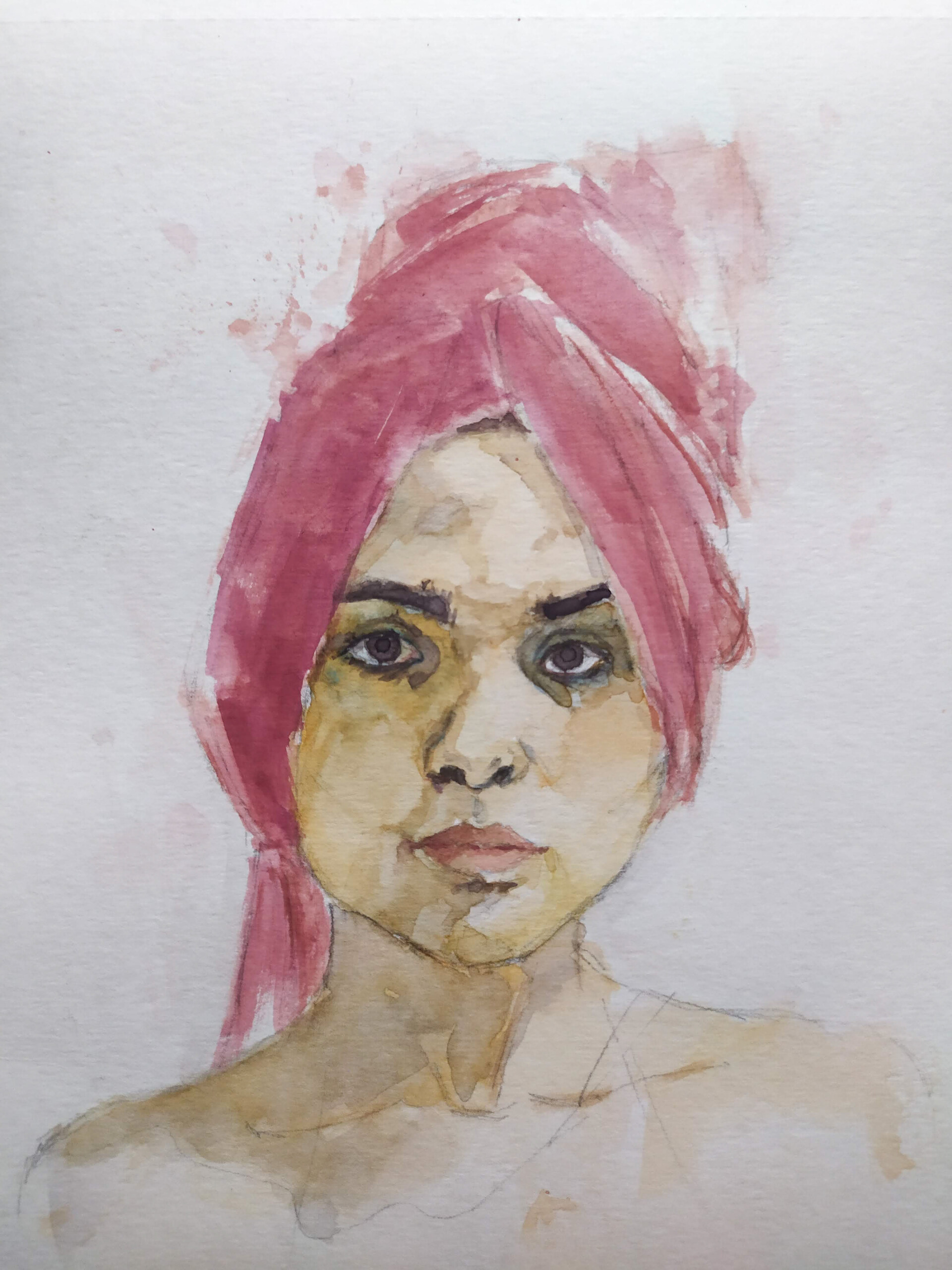 ArtStation - Self Portrait Study