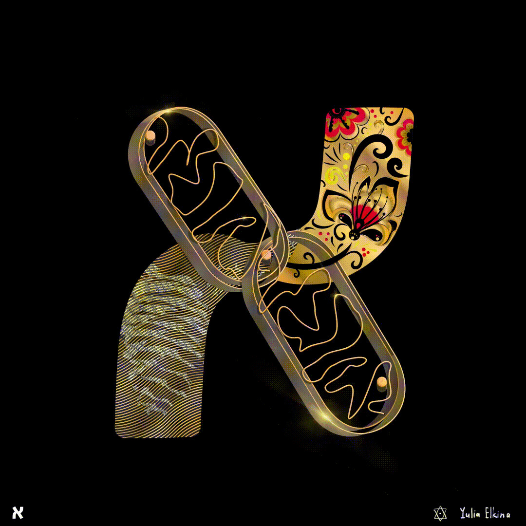 ArtStation - hebrew alphabet