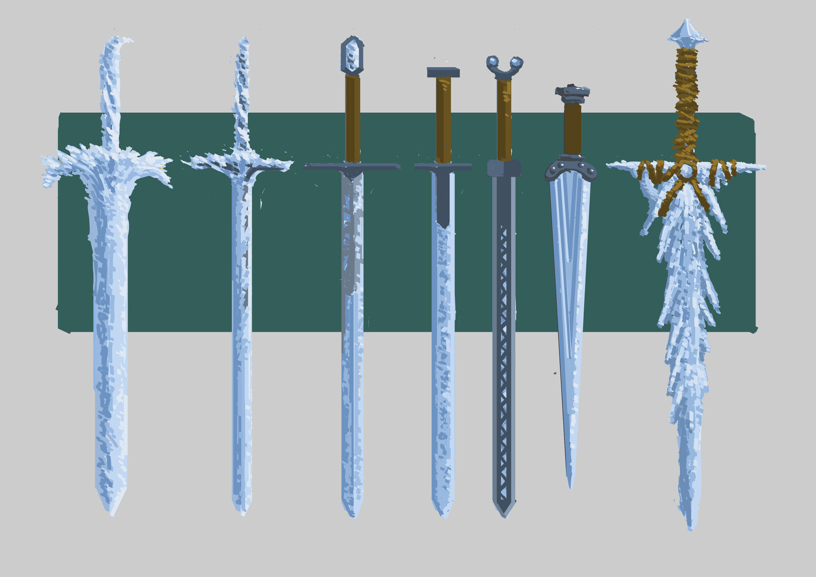 luca zeccoli - Ice Swords