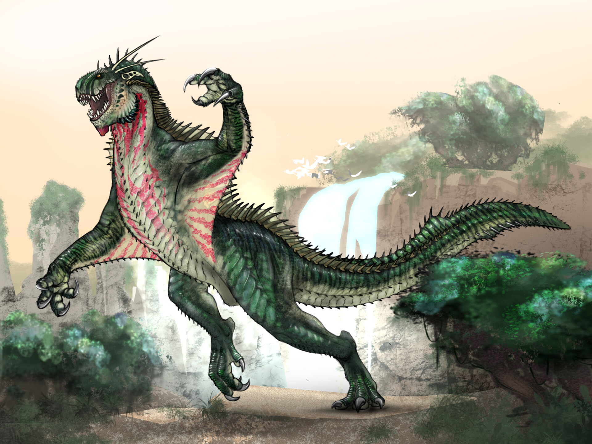 Tar'kon Dragon by Jake Pennfield : r/ImaginaryBeasts