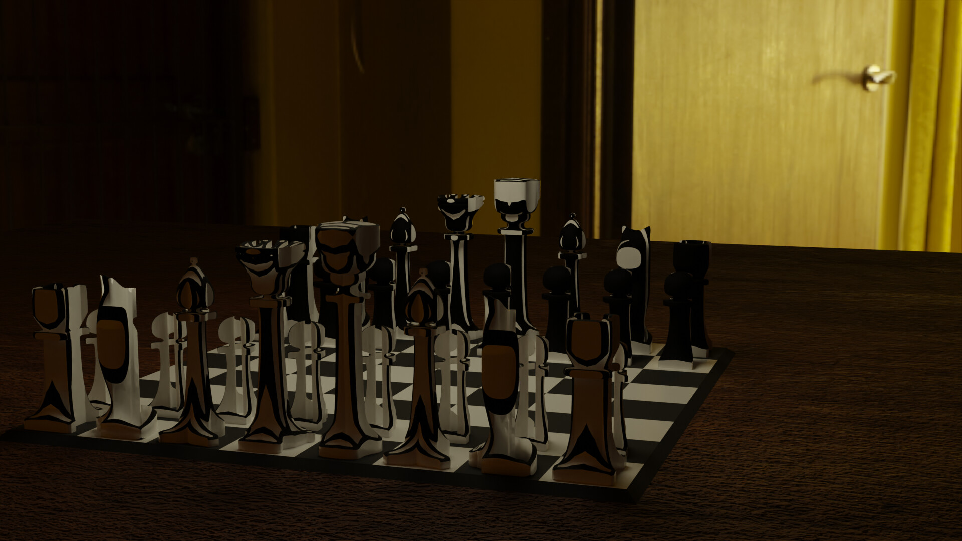 ArtStation - Board Chess Game 3D and 2D