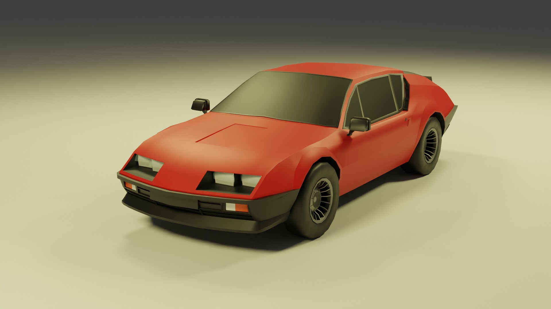 ArtStation - Renault Alpine A310 (1977)