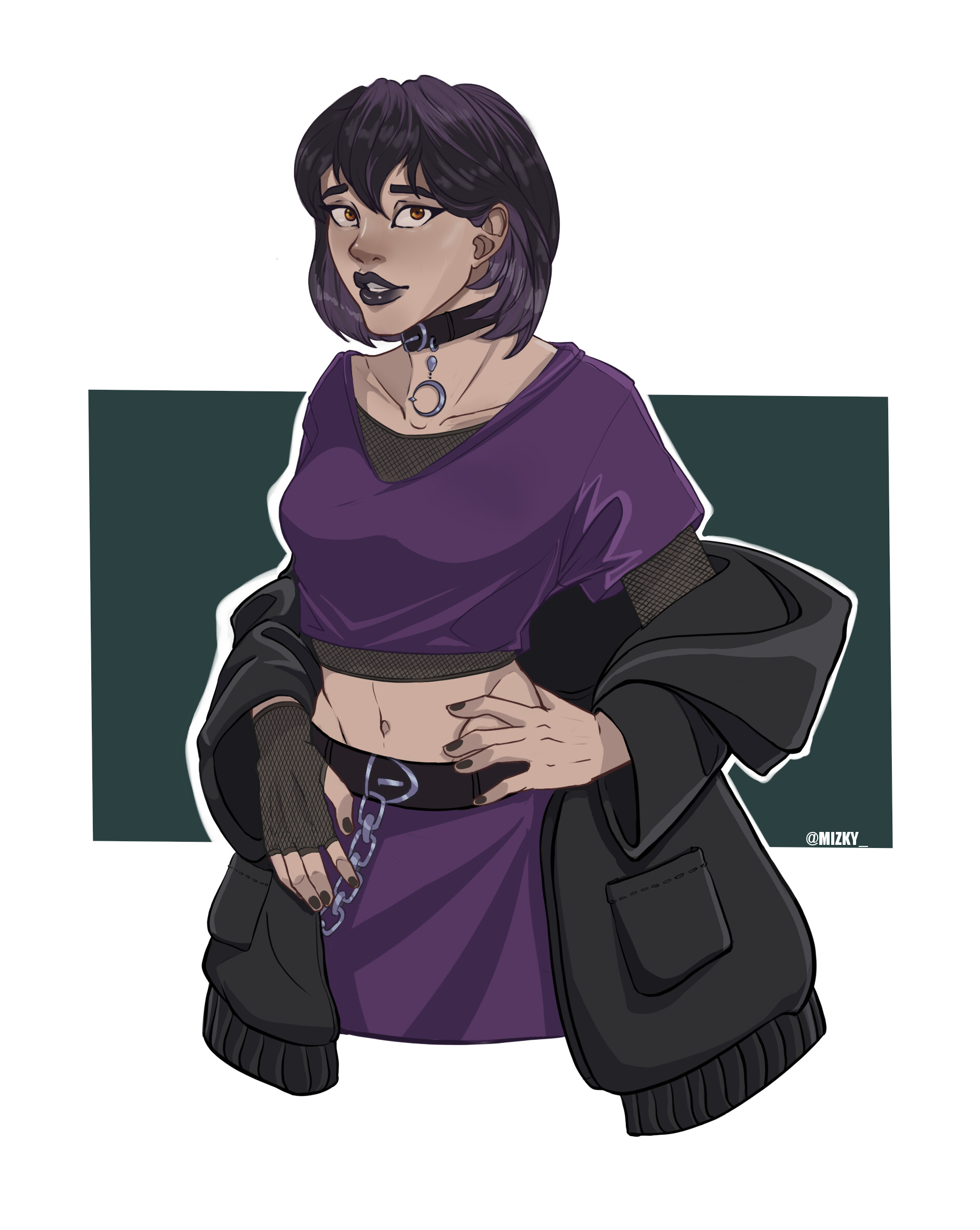 ArtStation - Eduarda - RPG Ordem Paranormal - Calamidade