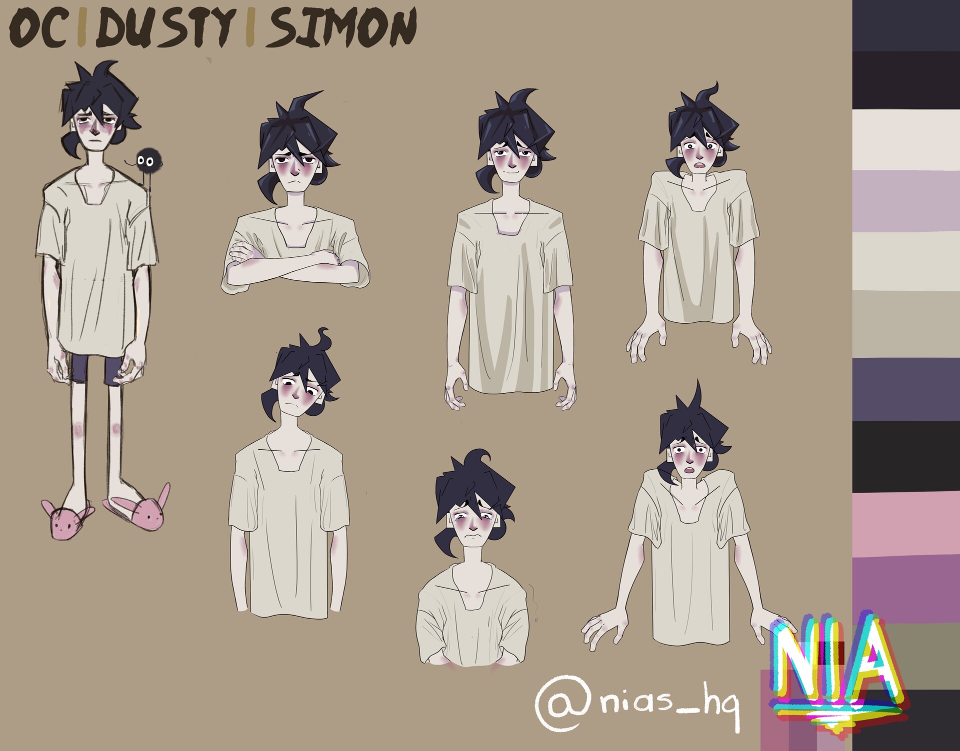 ArtStation - DUSTY: Simon emotion exploration