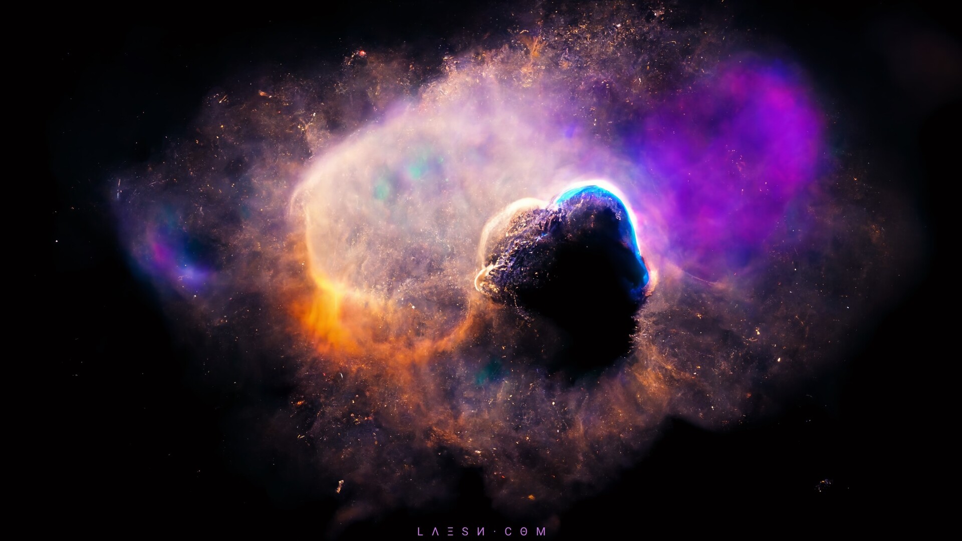 ArtStation - Space nebula
