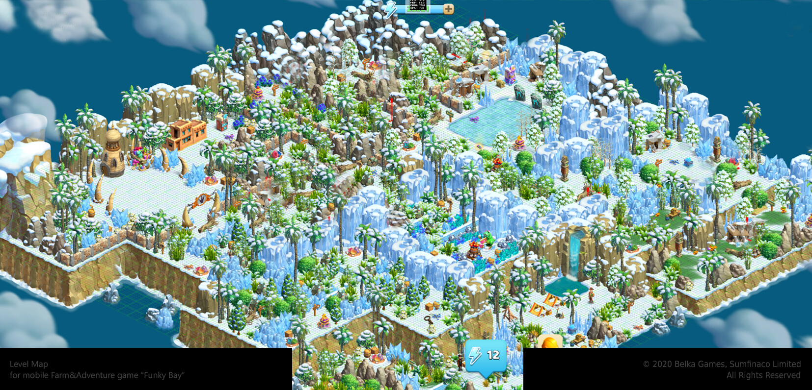 ArtStation - Level map (dino_land)