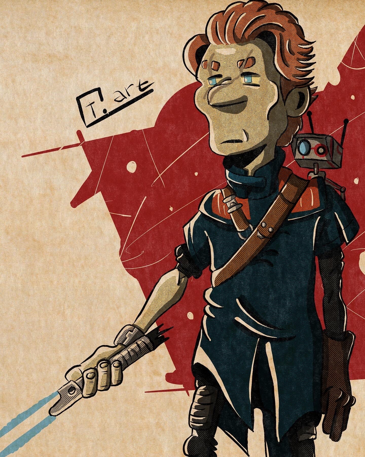 ArtStation - Illustration of Cal Kestis