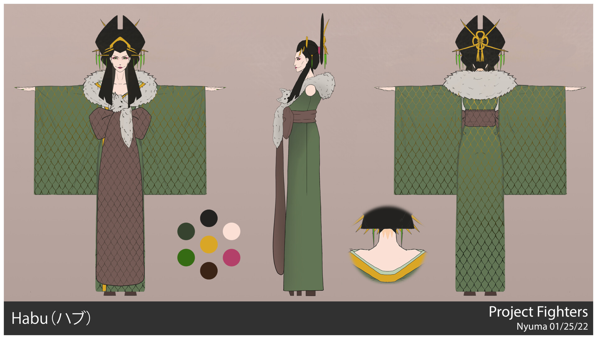 Yui Niizeki Maehara - Project Fighters: Habu ハブ