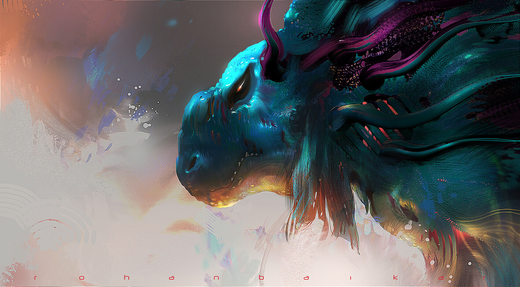 Rohan Baikar - Creature illustration.