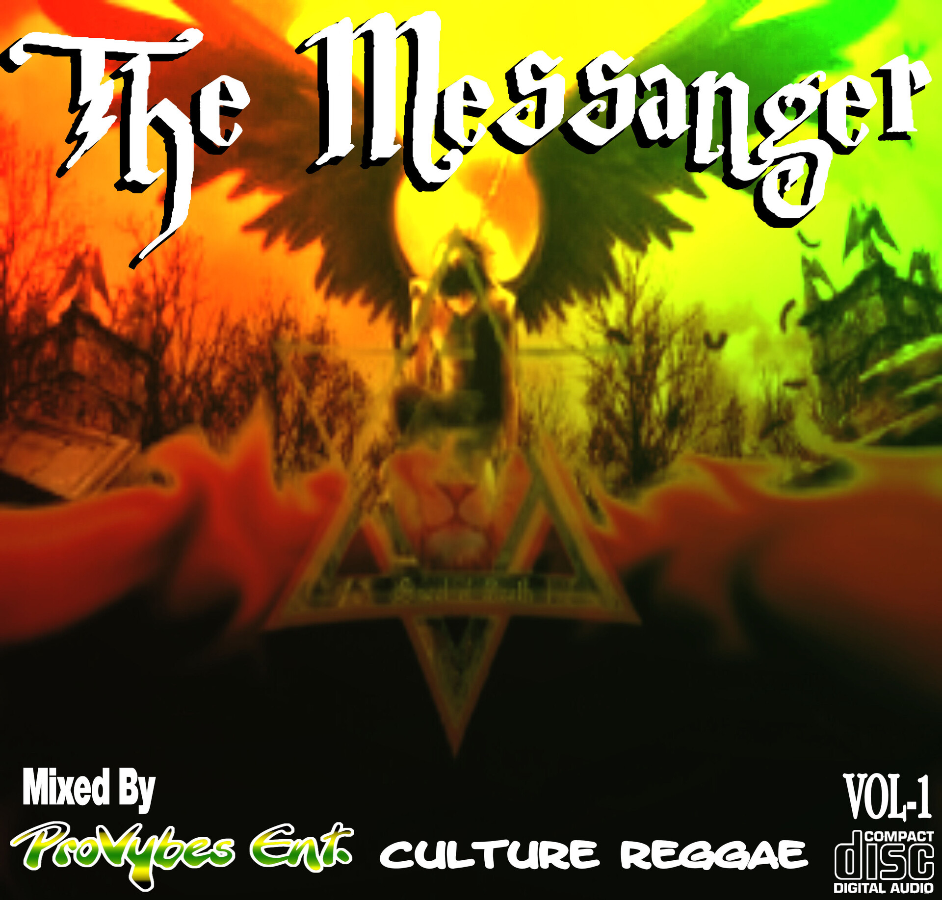 ArtStation - The messenger CD cover