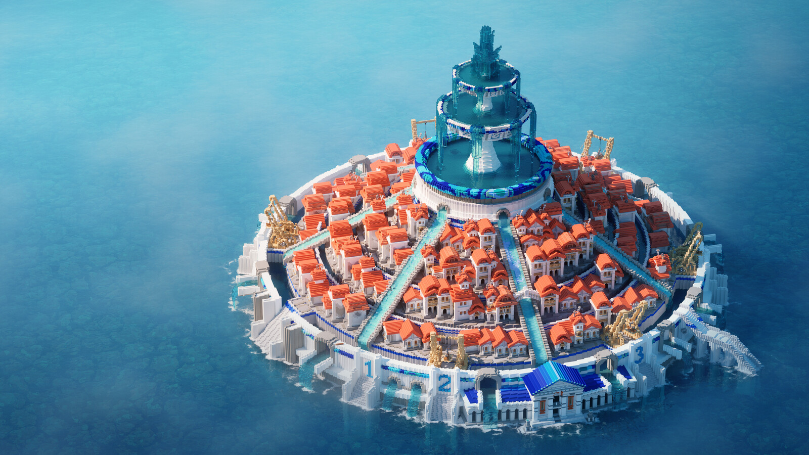 Egor Tomilov - Water Seven Minecraft Render