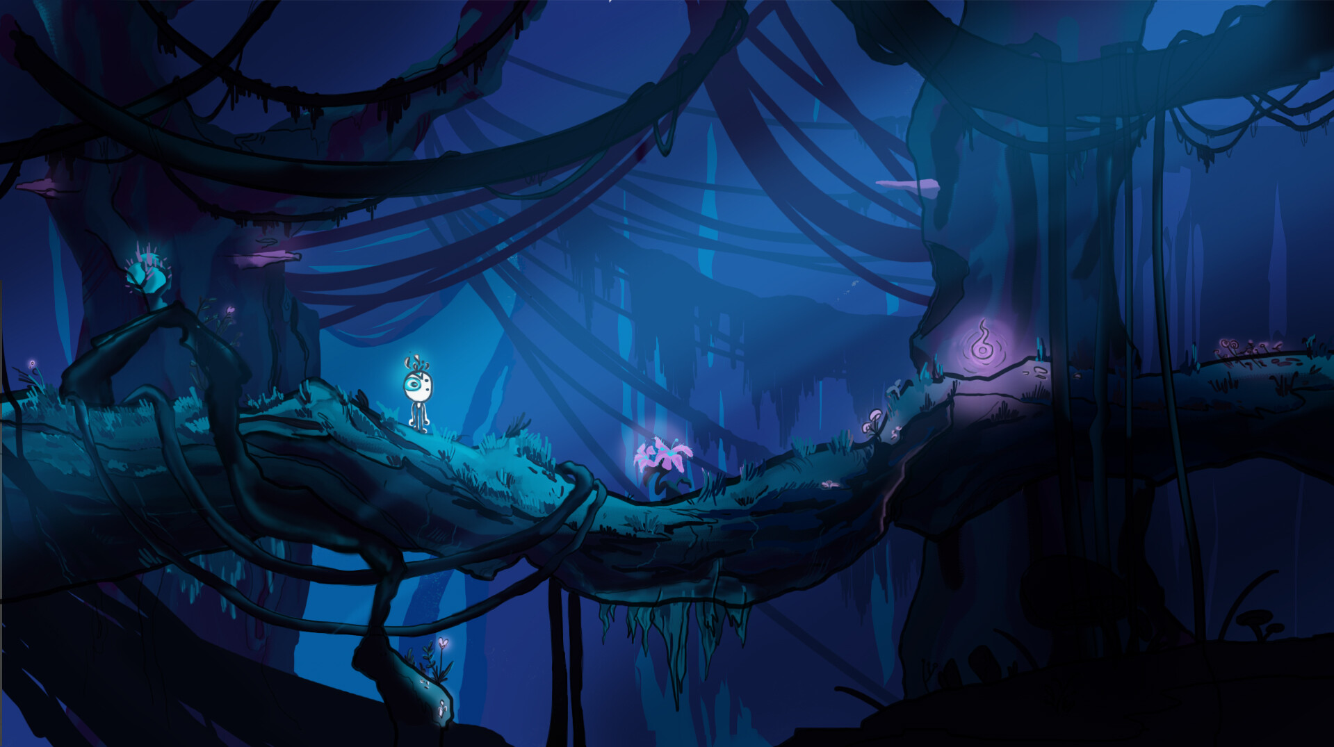 ArtStation - Sketch for a 2D platformer game