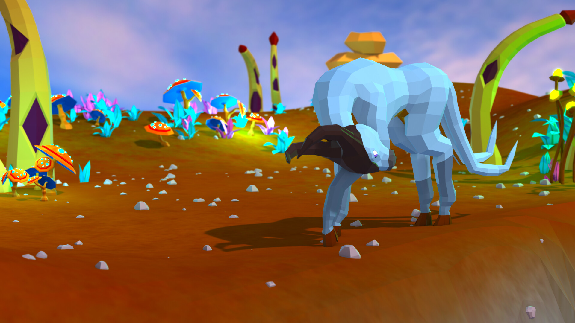 ArtStation - LOW POLY - Alien Animal - 01