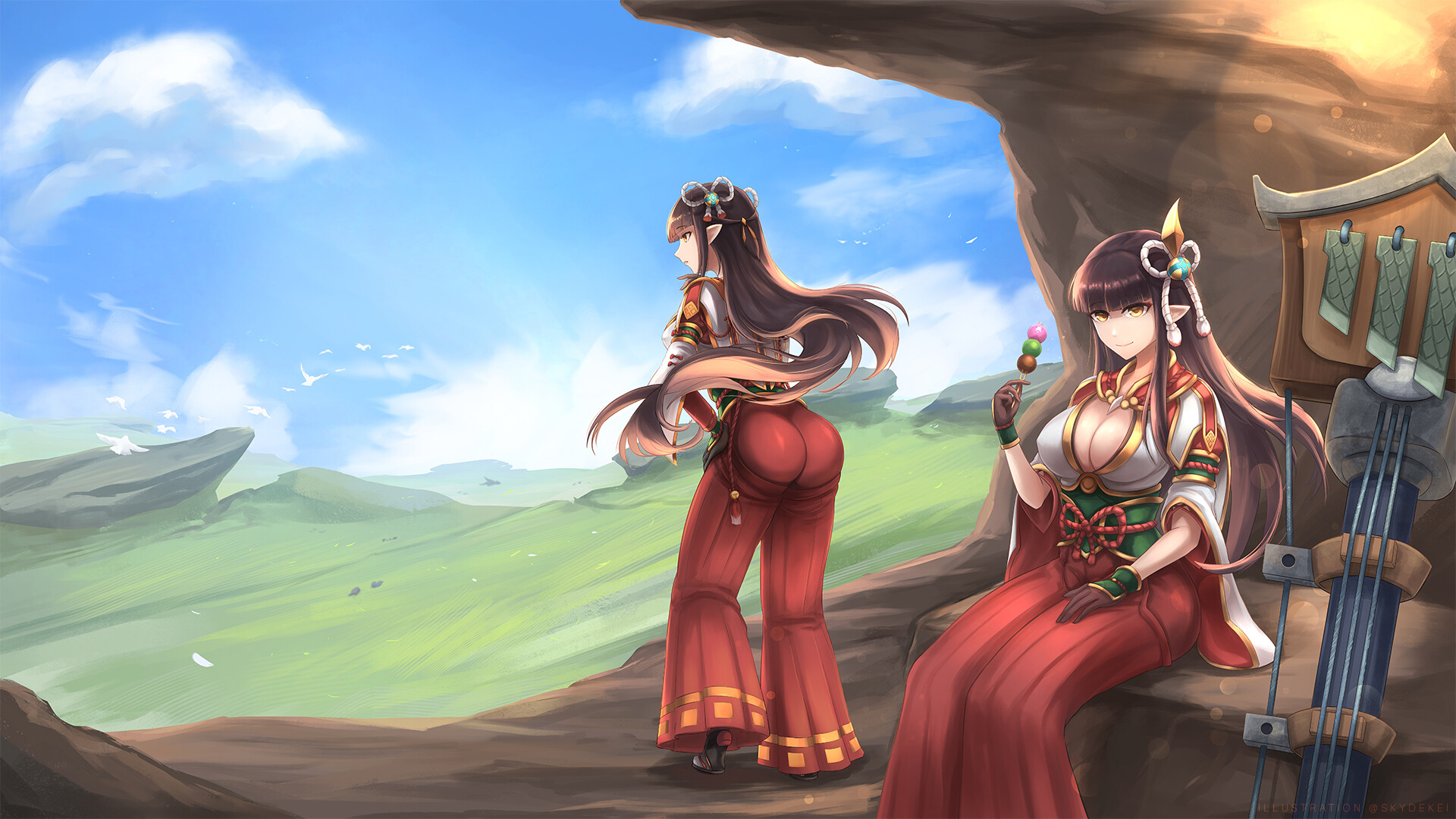 ArtStation - Dango time 🍡