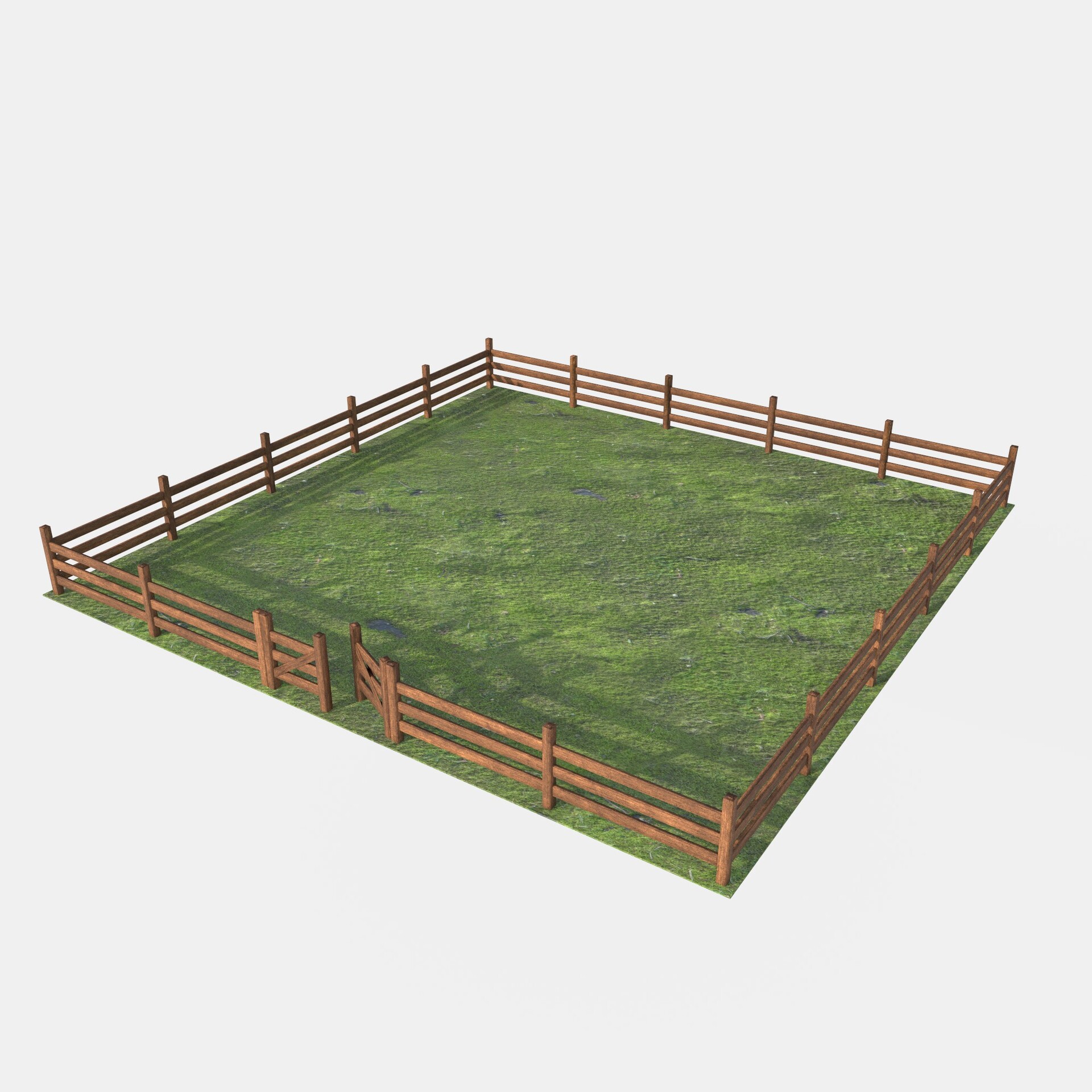 ArtStation - corral for livestock