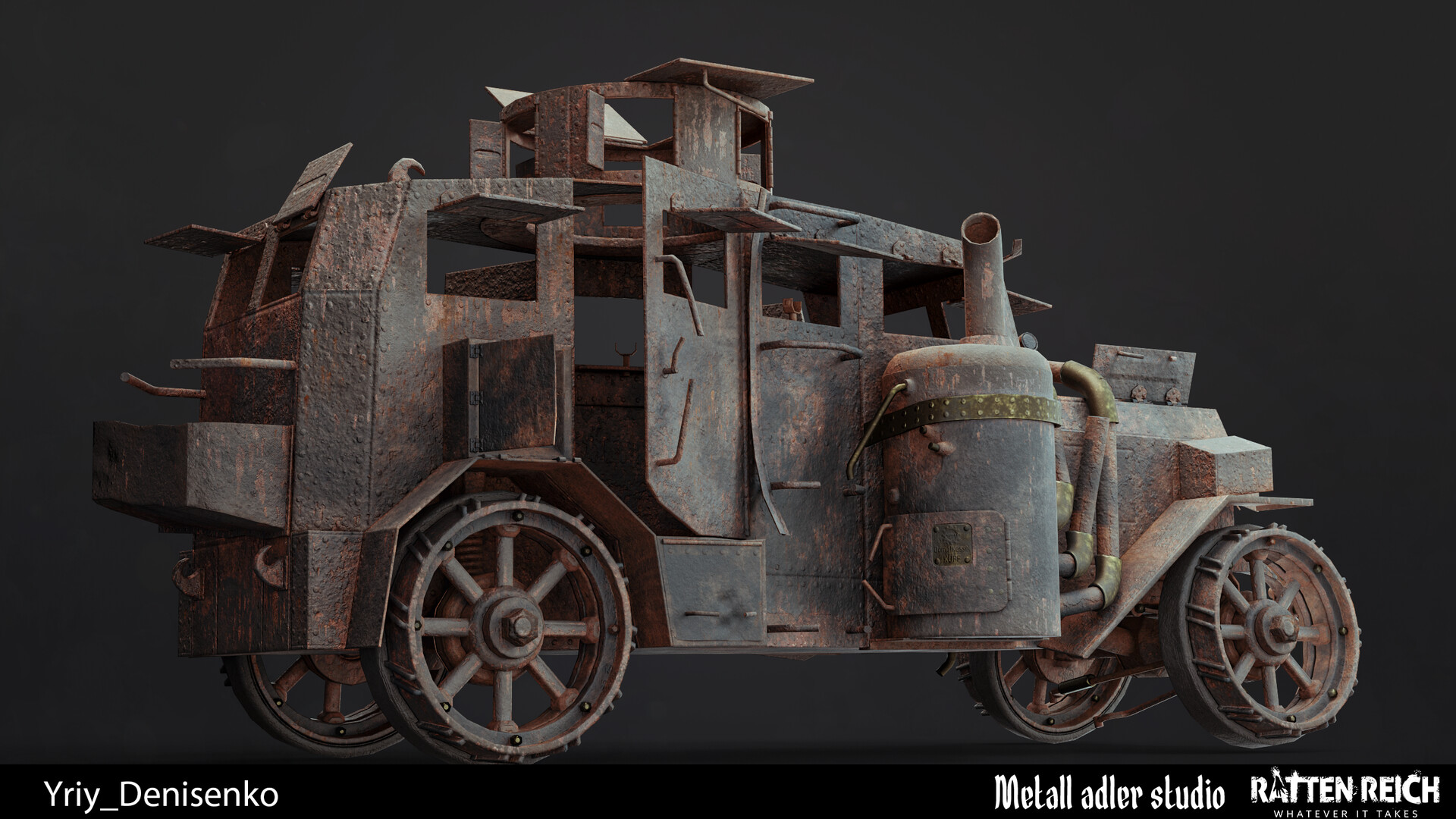 steampunk war vehicles