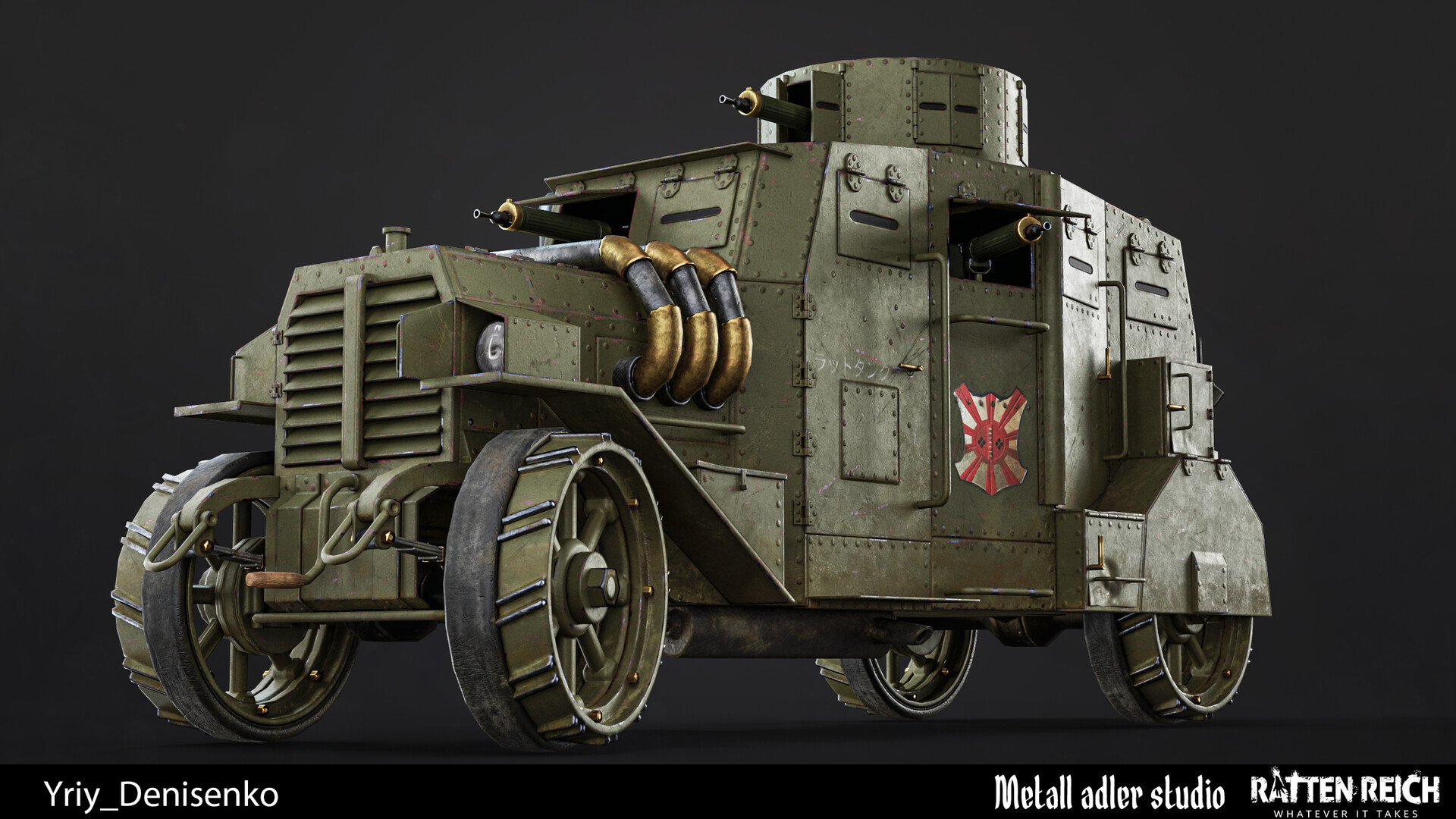 steampunk war vehicles