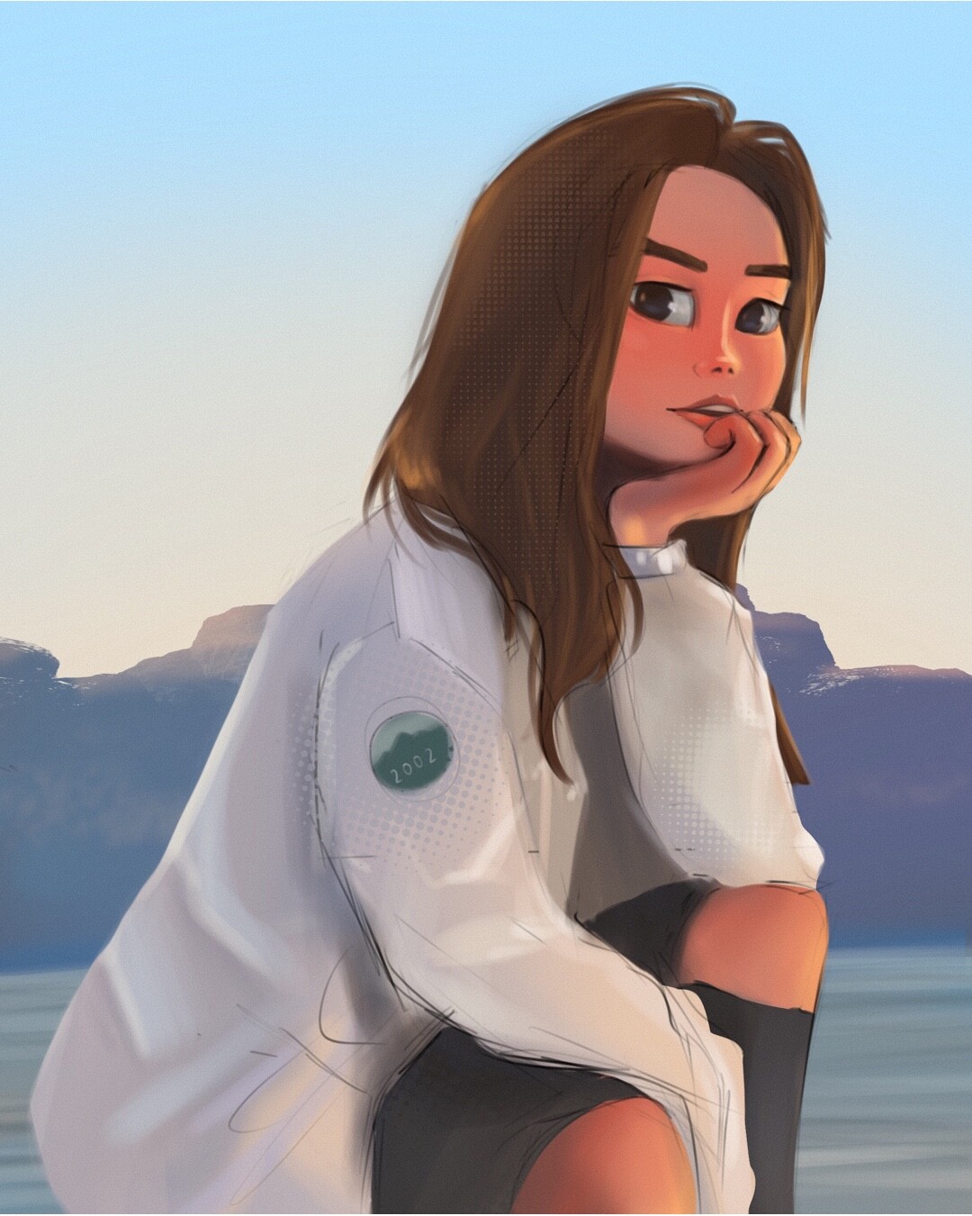 ArtStation - On the shore