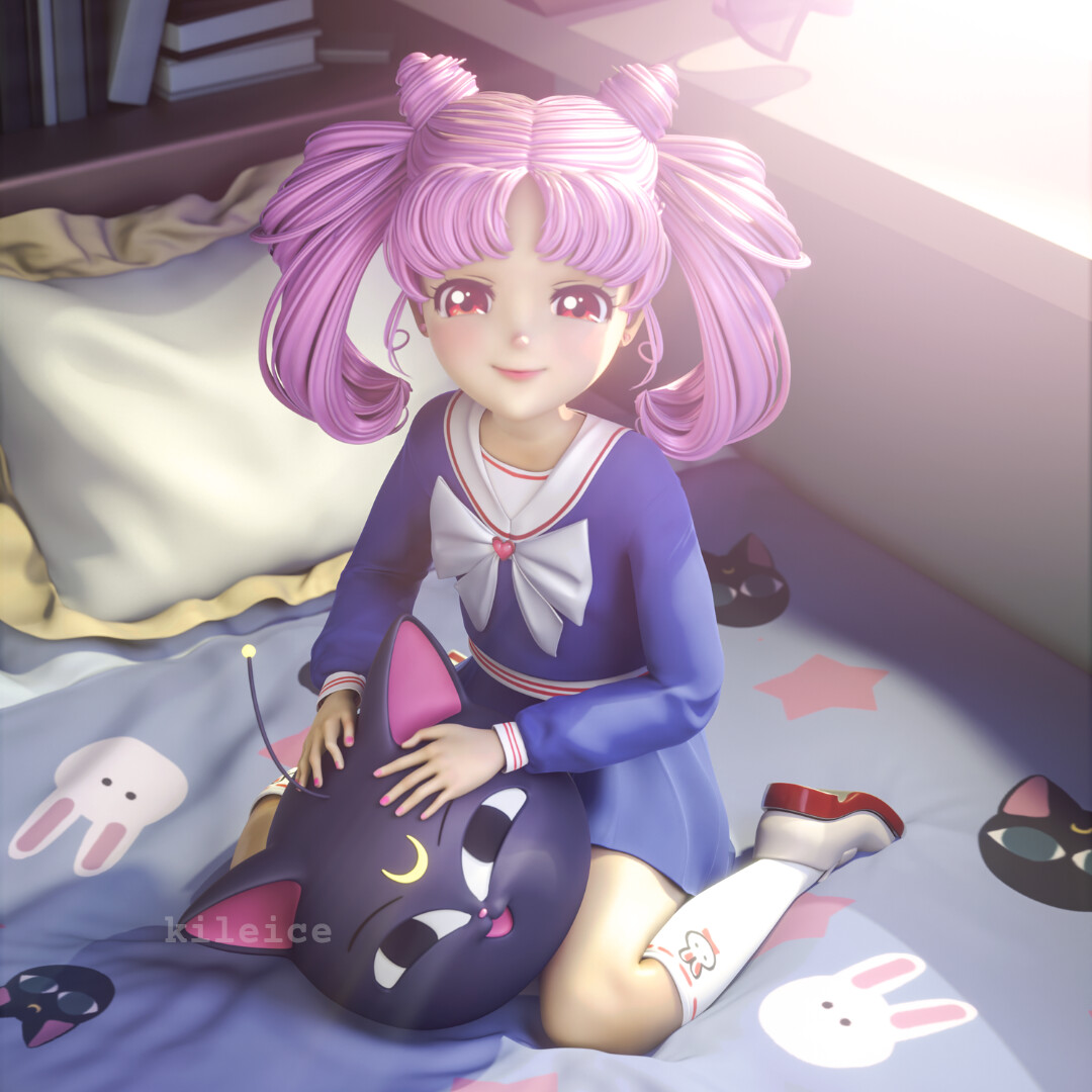 ArtStation - Chibiusa fanart