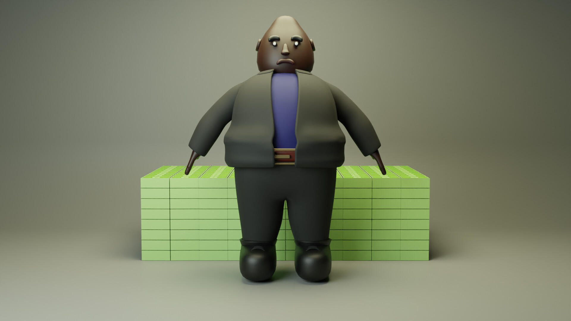 ArtStation - huell babineaux from breaking bad