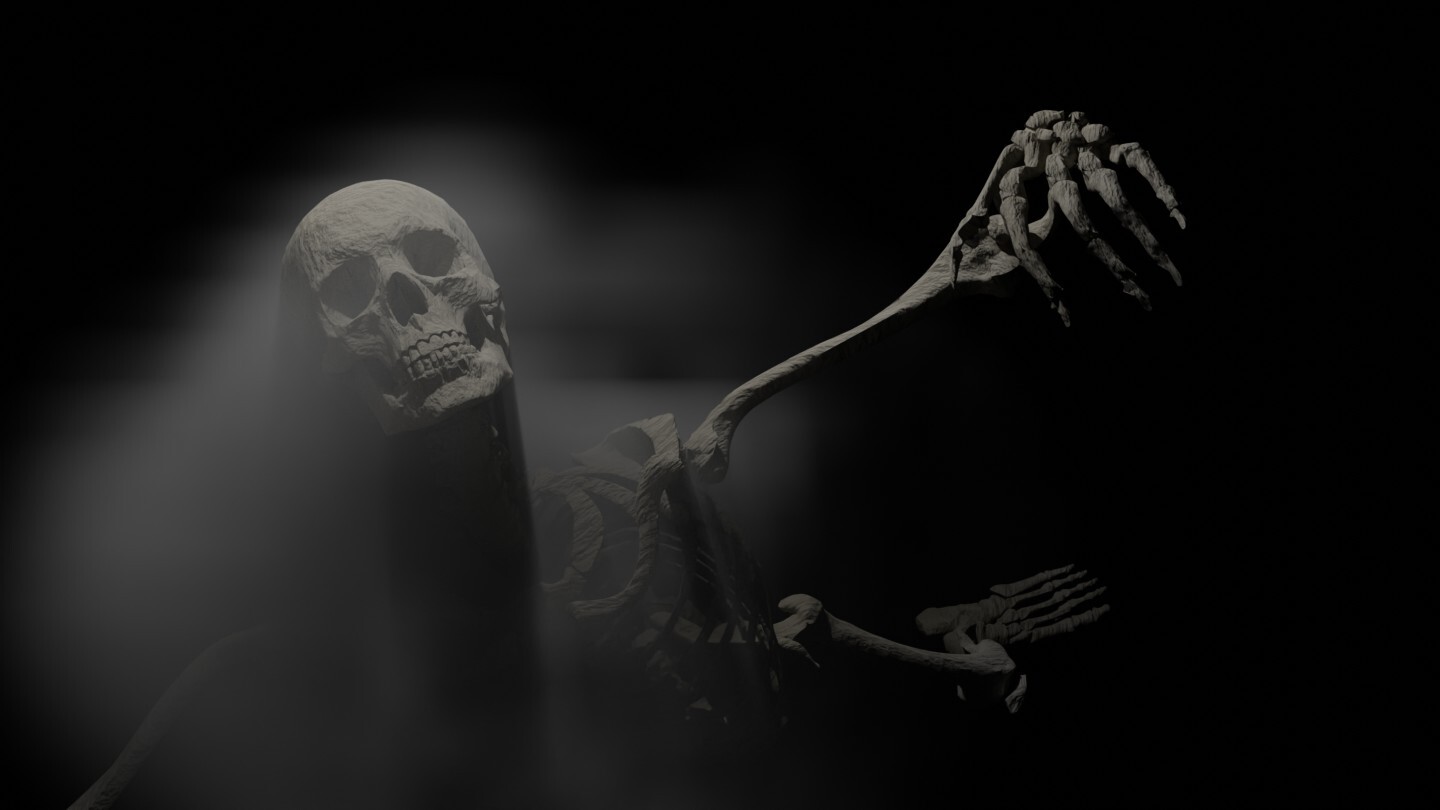 ArtStation - Skeleton Render
