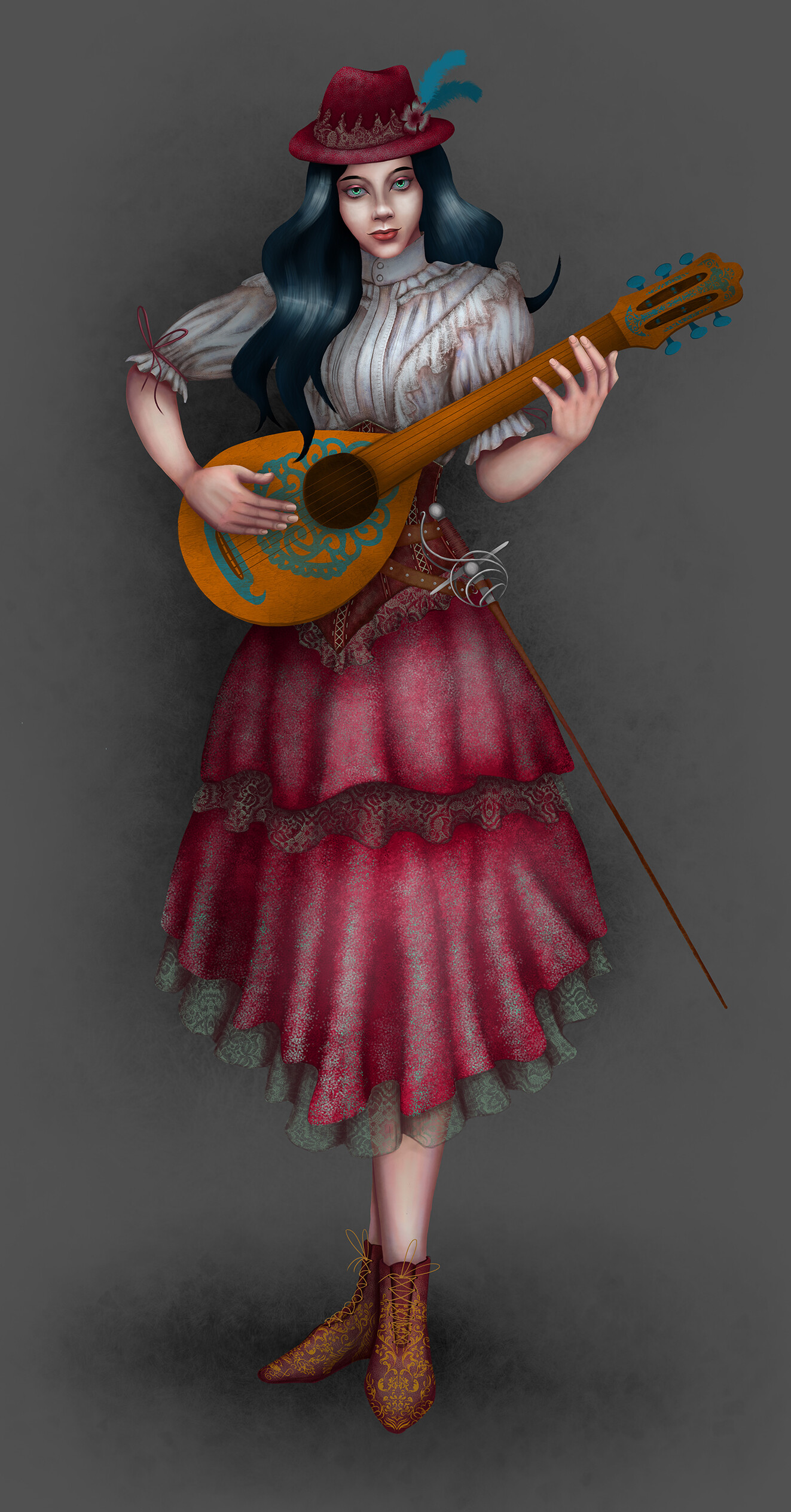 ArtStation - D&D Bard
