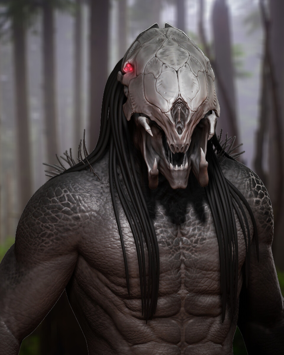 Artstation Feral Predator Prey Fan Art