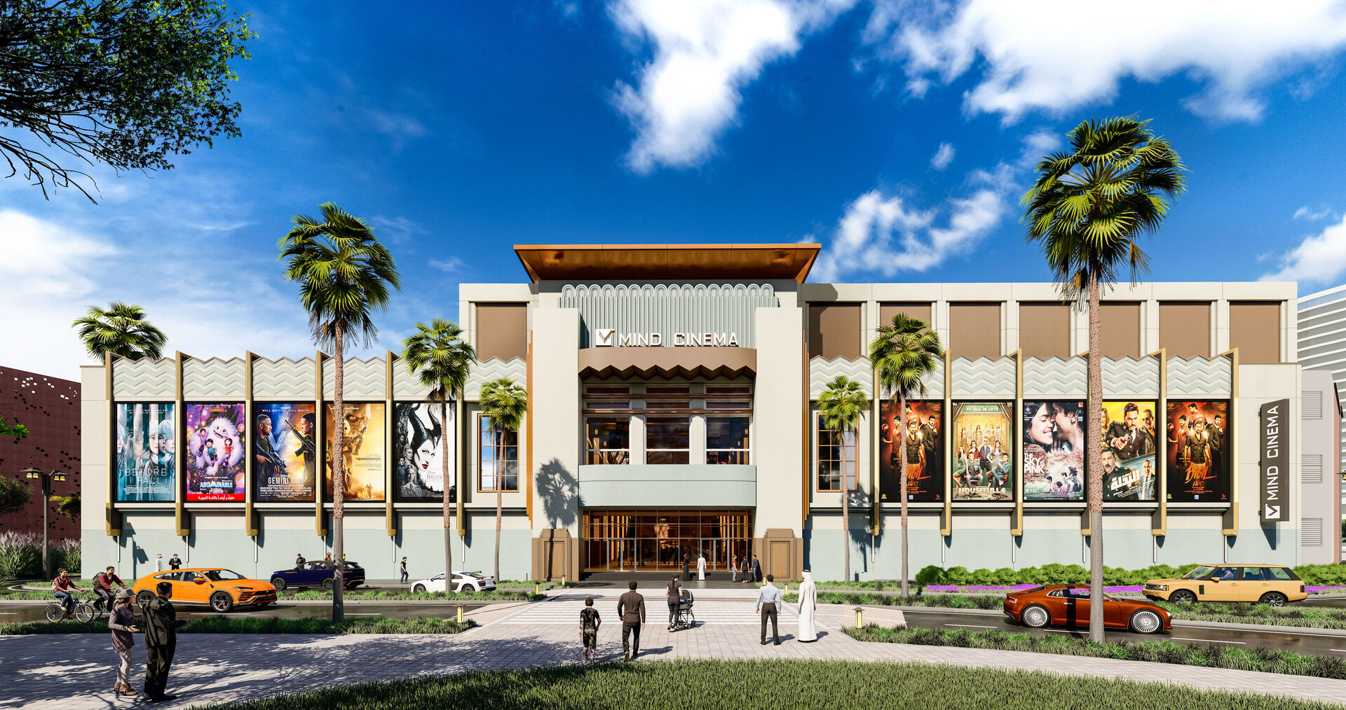 ArtStation - Art Deco Cinema