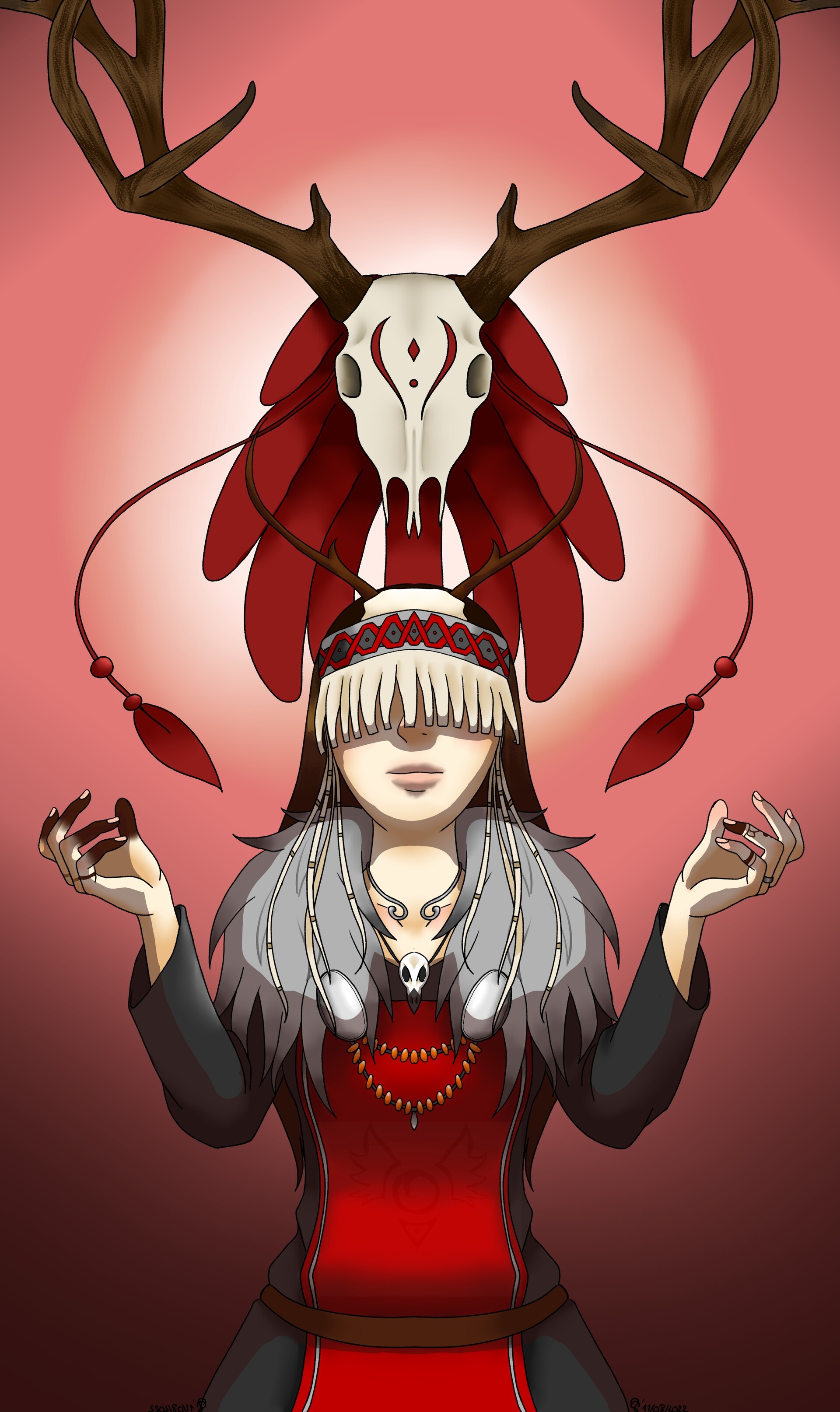 ArtStation - Priestress of chaos