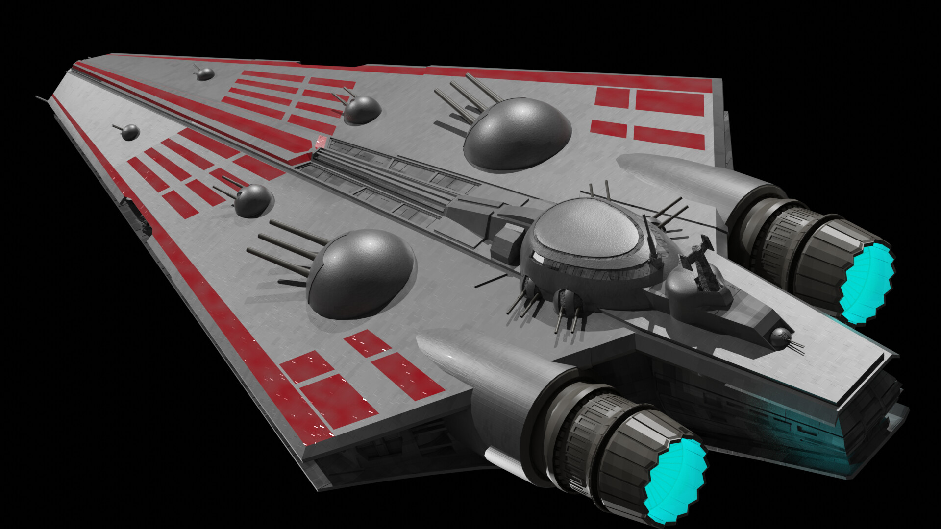 Nathan Sherwood - Starwars: Vanguard Class Cruiser