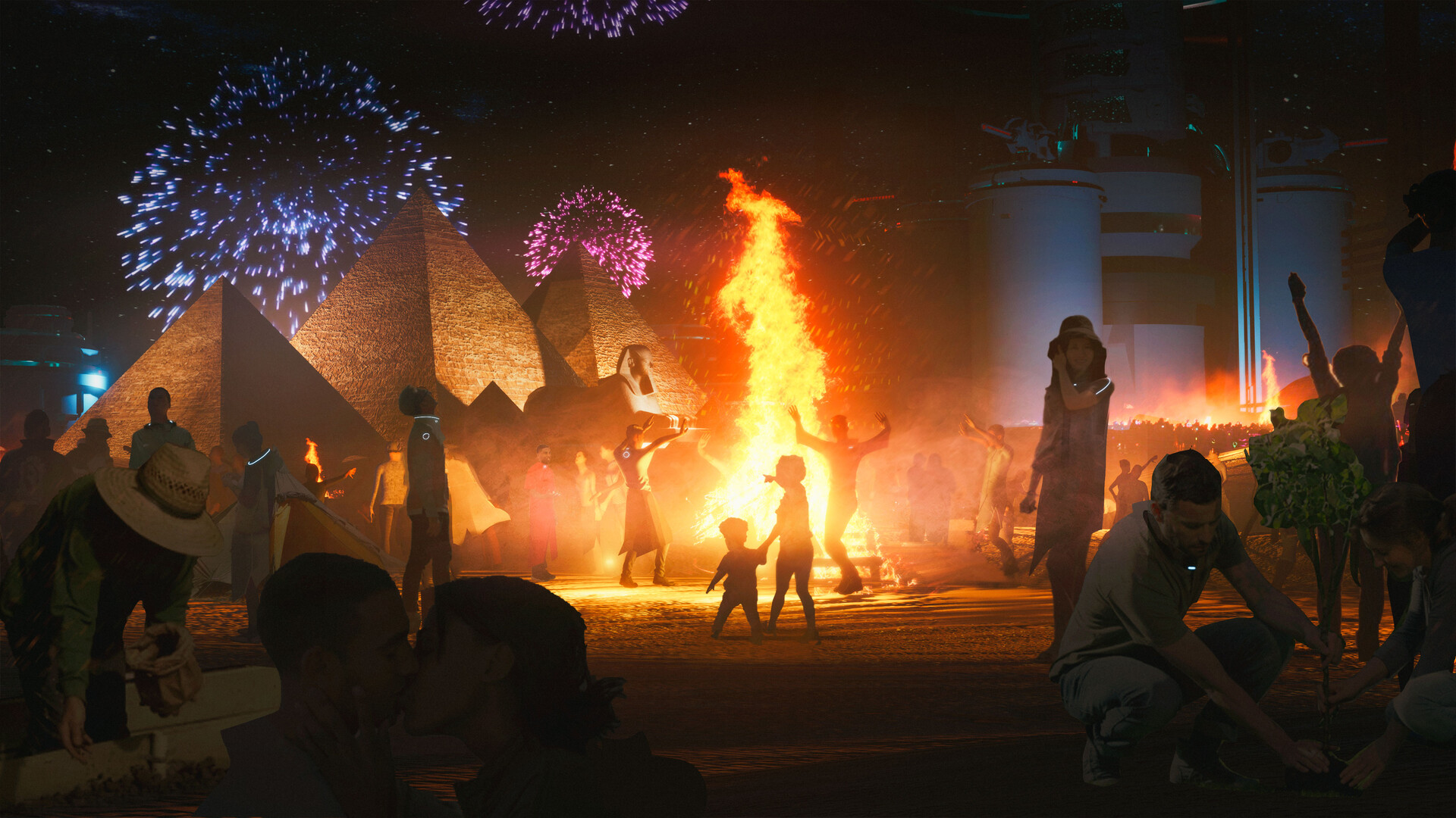 ArtStation - Fireworks