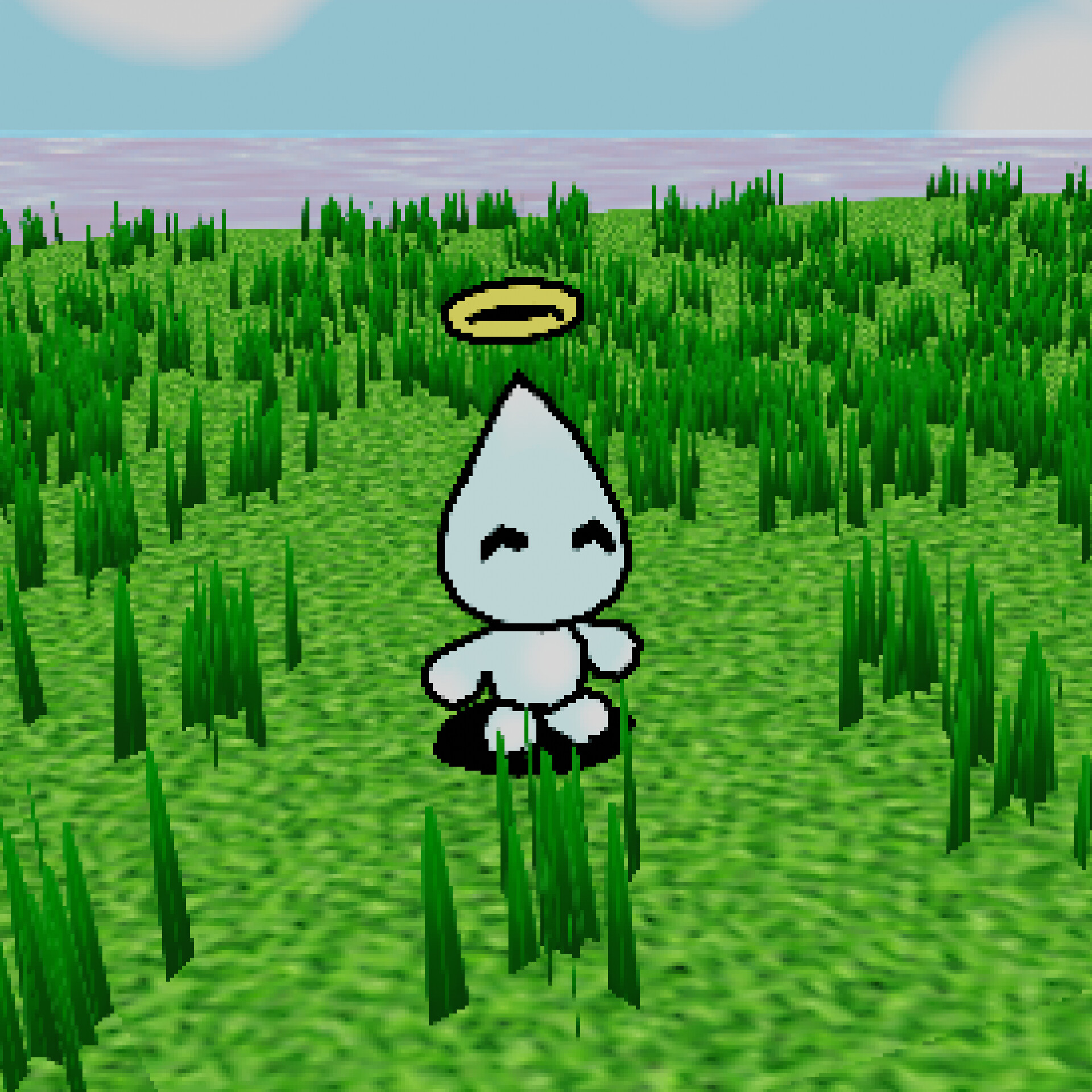 ArtStation - Water Drop Angel